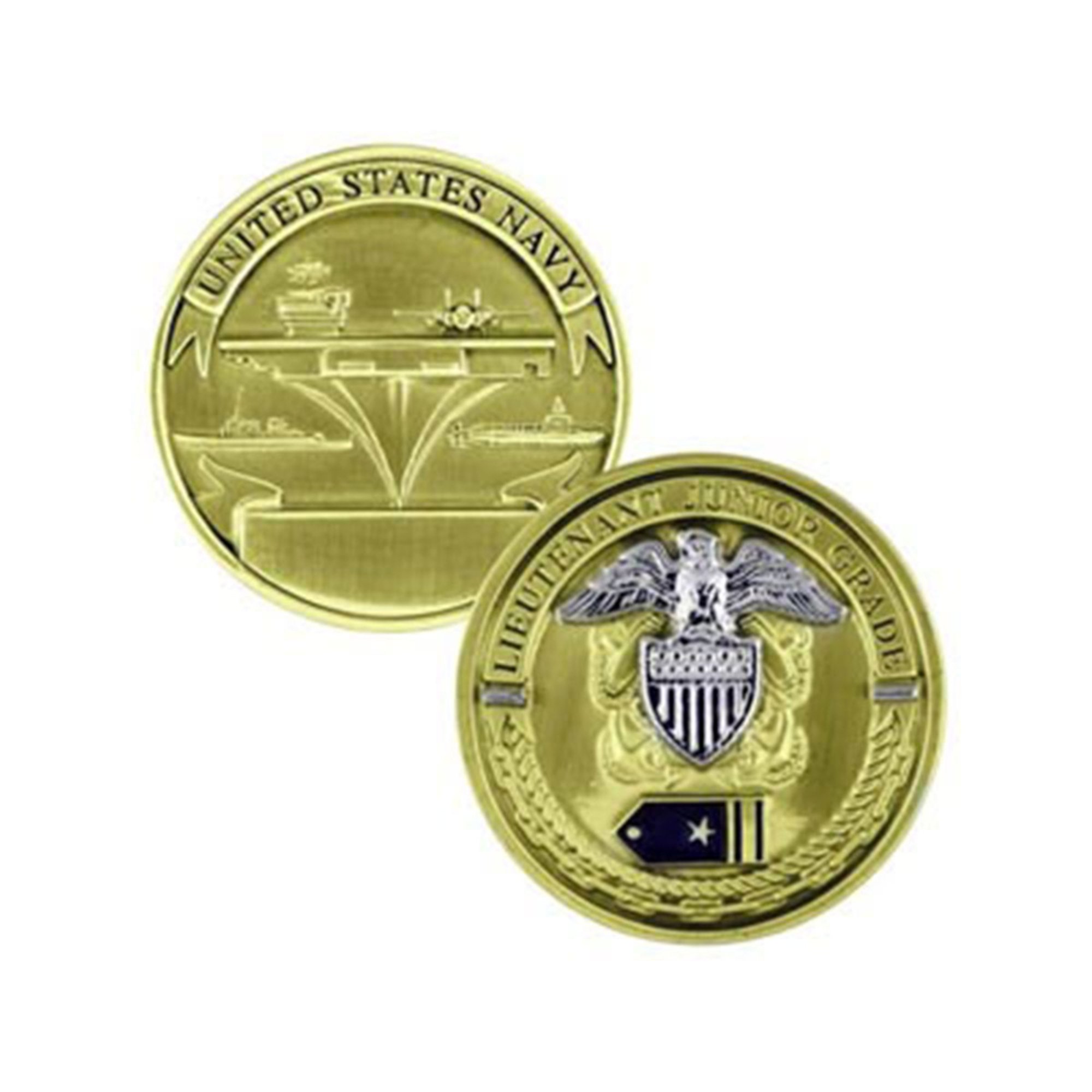 Challenge Coin Company Usn Lt. Junior Grade Coin | Coins | Navy Pride ...