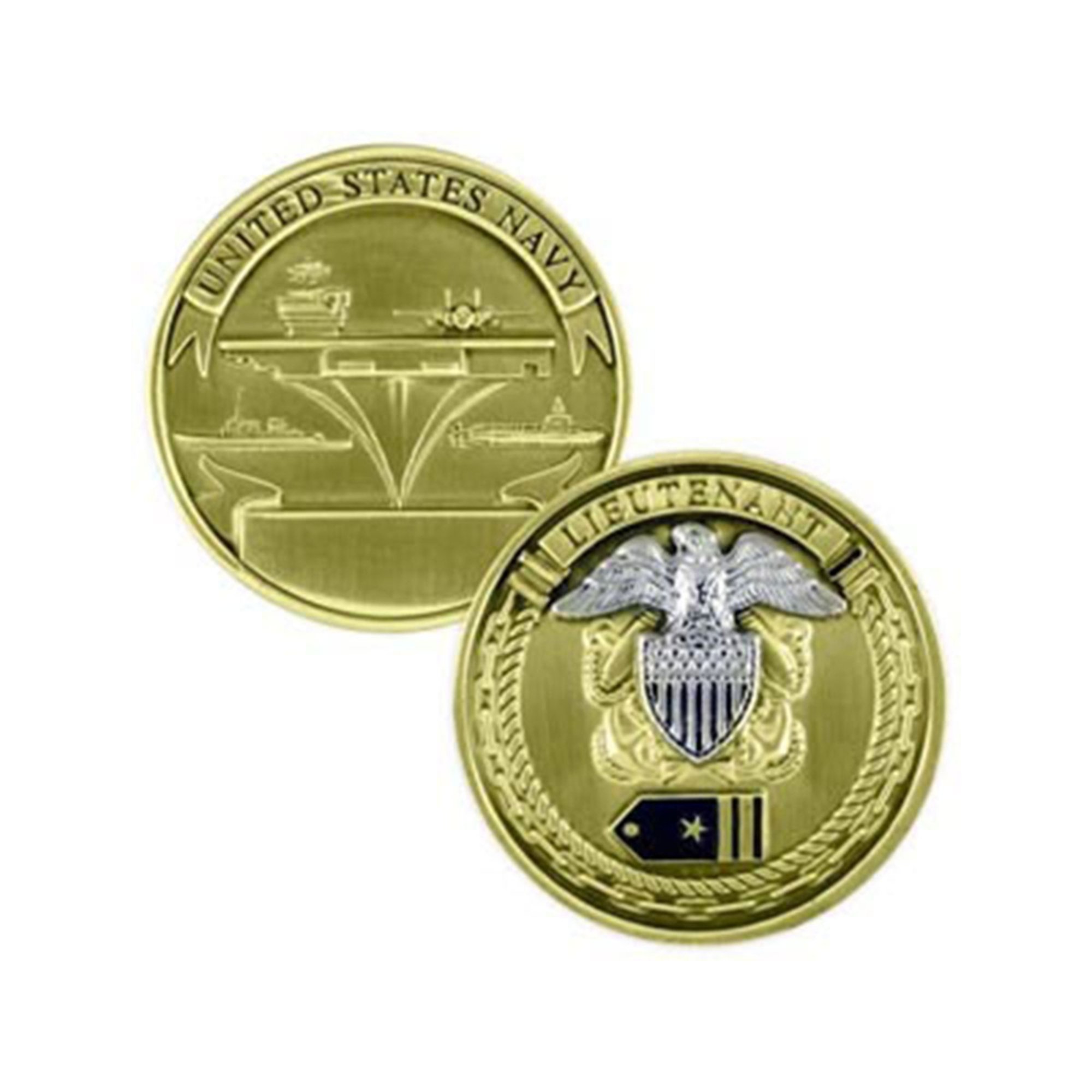 Usn Lieutenant Coin | Coins | Navy Pride - Shop Your Navy Exchange ...