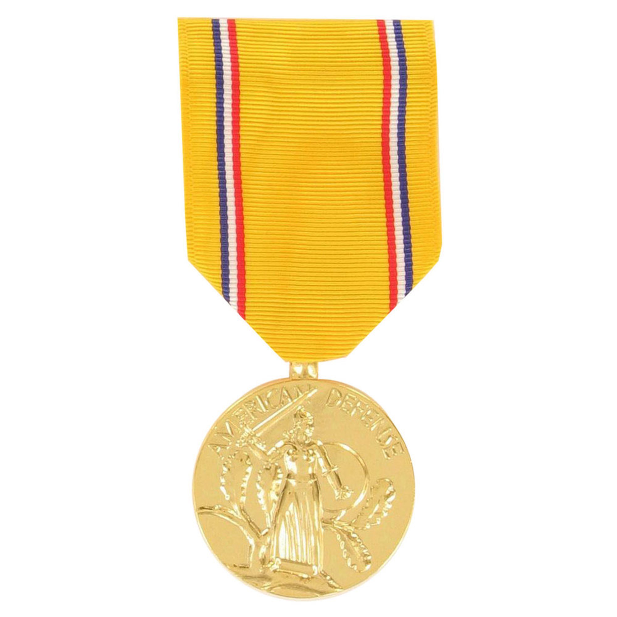 Medal Large Anodized American Defense | Anodized Full Size Medals ...