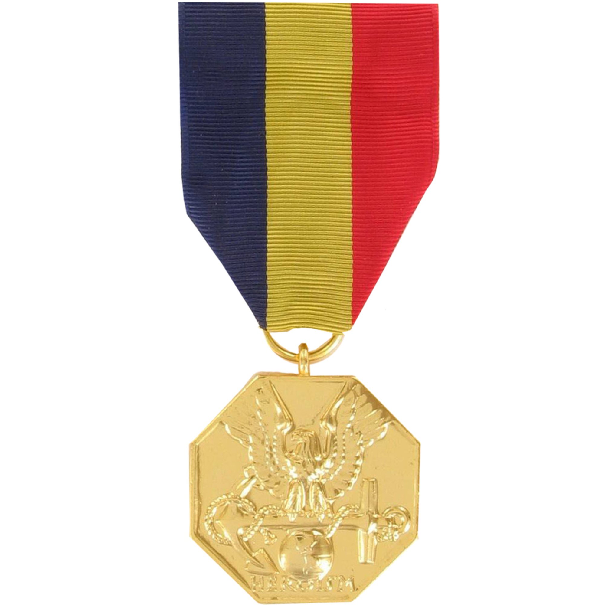 Medal Large Anodized Navy/usmc Medal | Anodized Full Size Medals ...