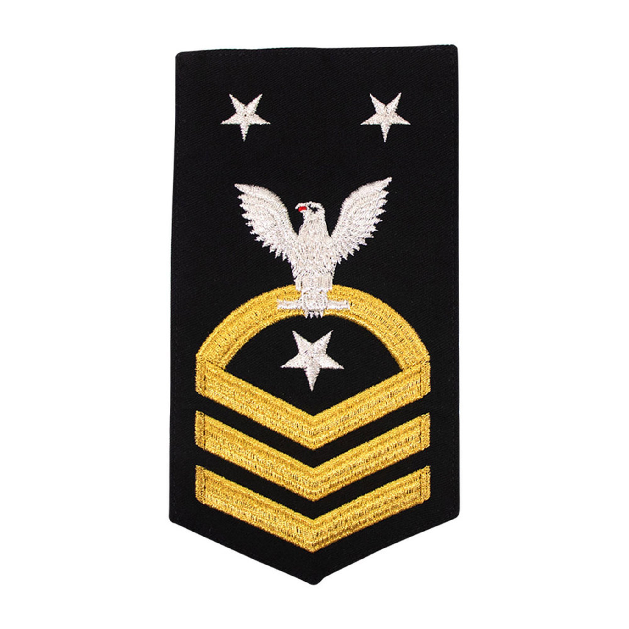 Men's E9 Cmdcm Rating Badge In Standard Gold On Blue Poly/wool ...