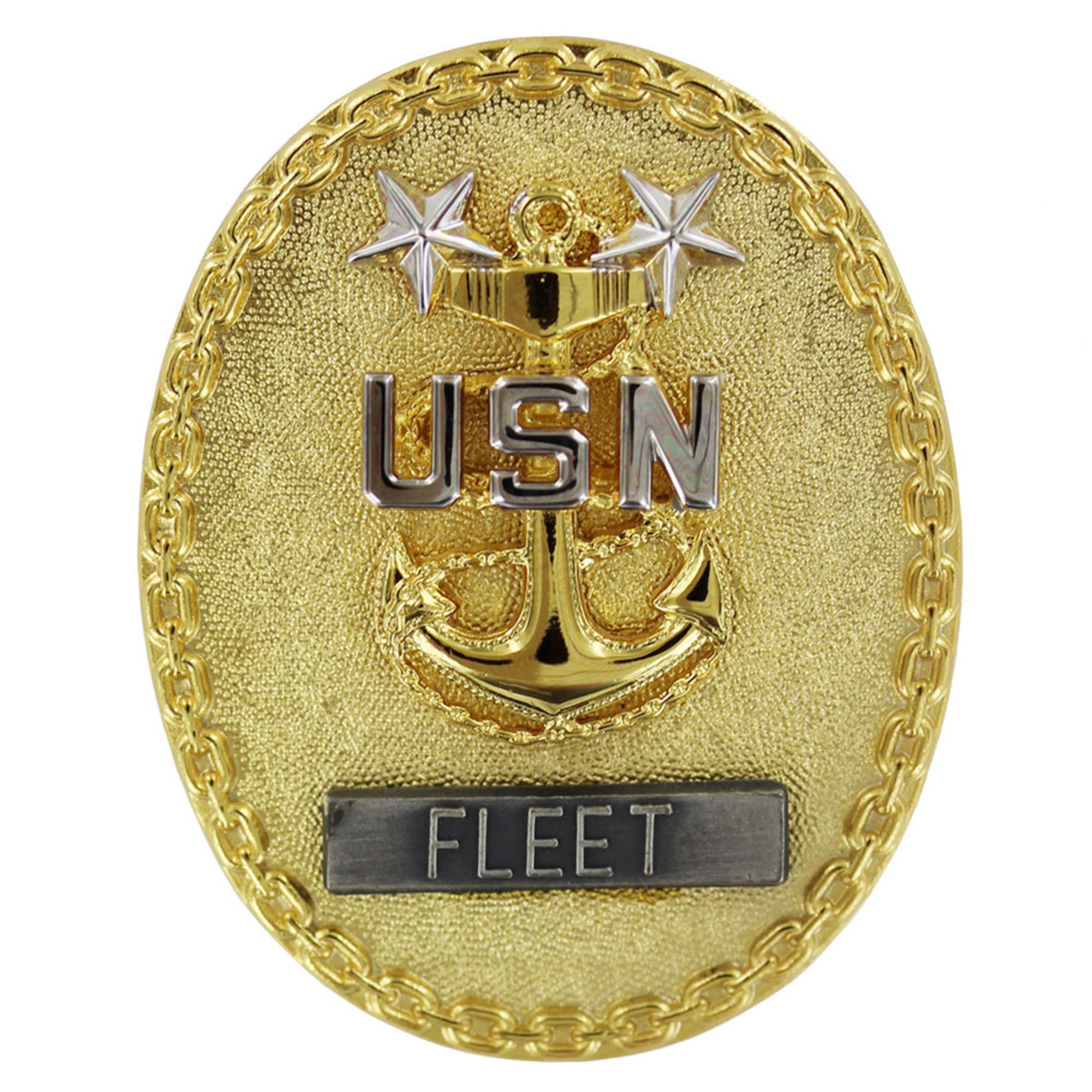 Id Badge Full Size E9 Sr Enl Flt Gold | Warfare Devices & Command ...