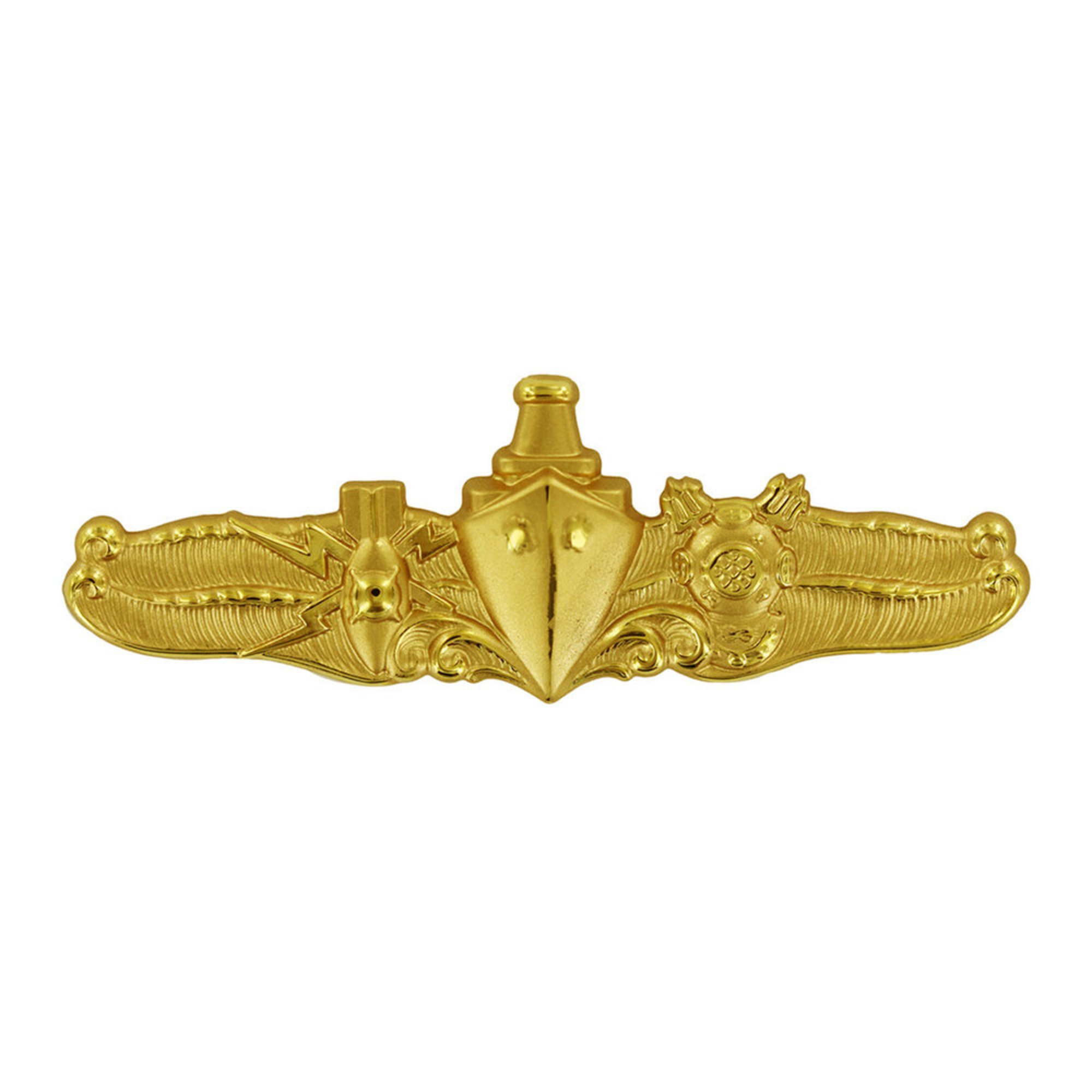 Warfare Badge Full Size Spec Oper Off Gold | Warfare Devices & Command ...