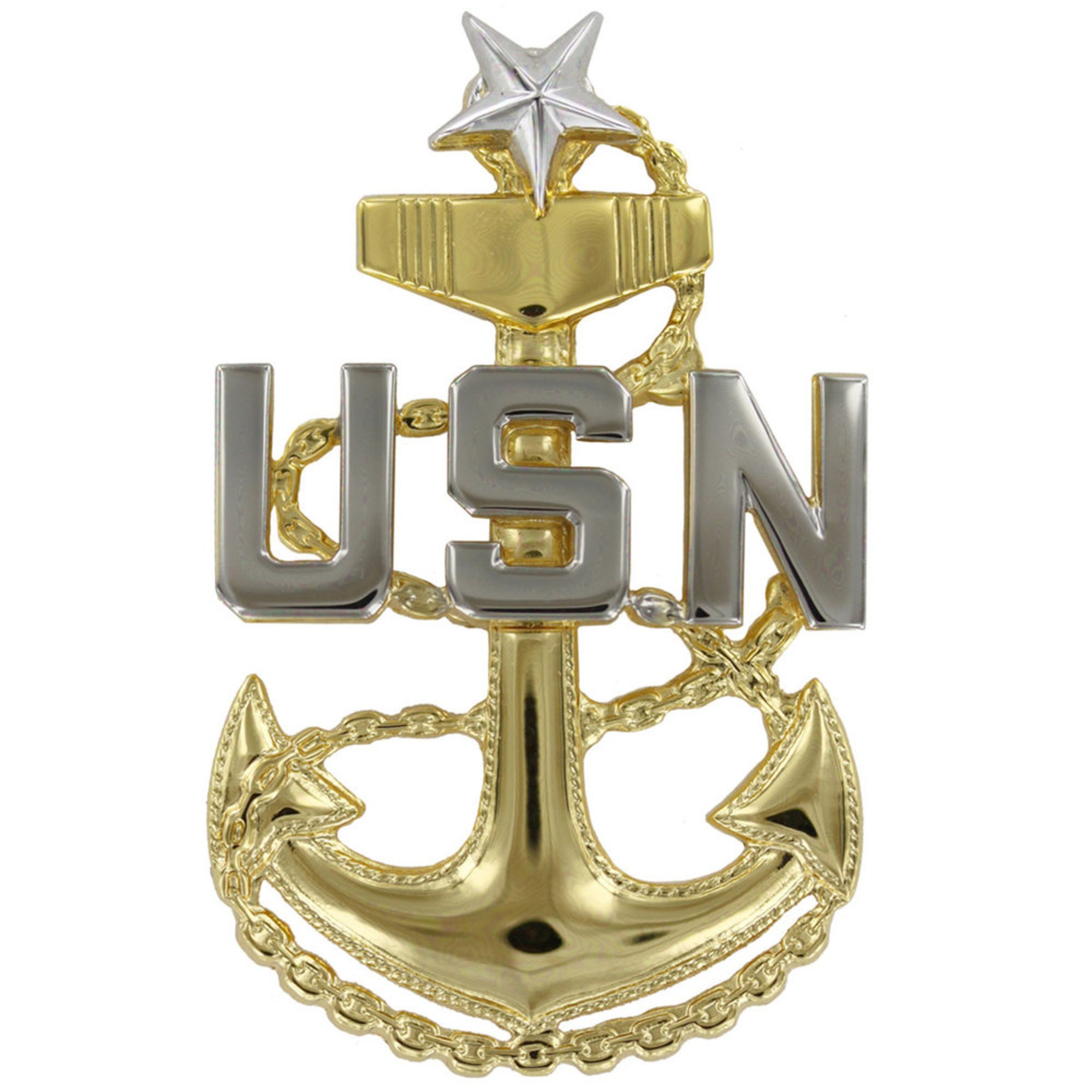 Cap Device Miniature Garrison Anchor Silver/gold E8 | Cap Devices ...