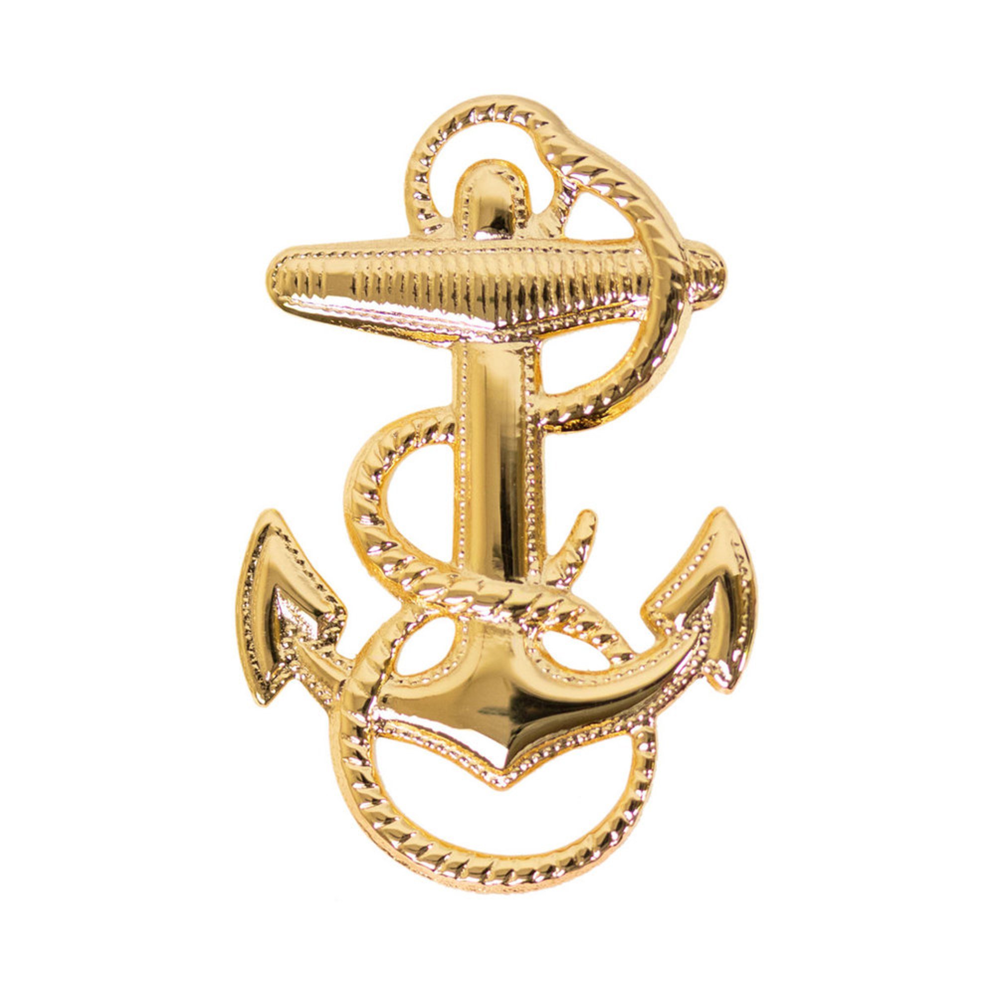 Midshipman Cap Device 1 1/16" With Fouled Anchor | Cap Devices ...