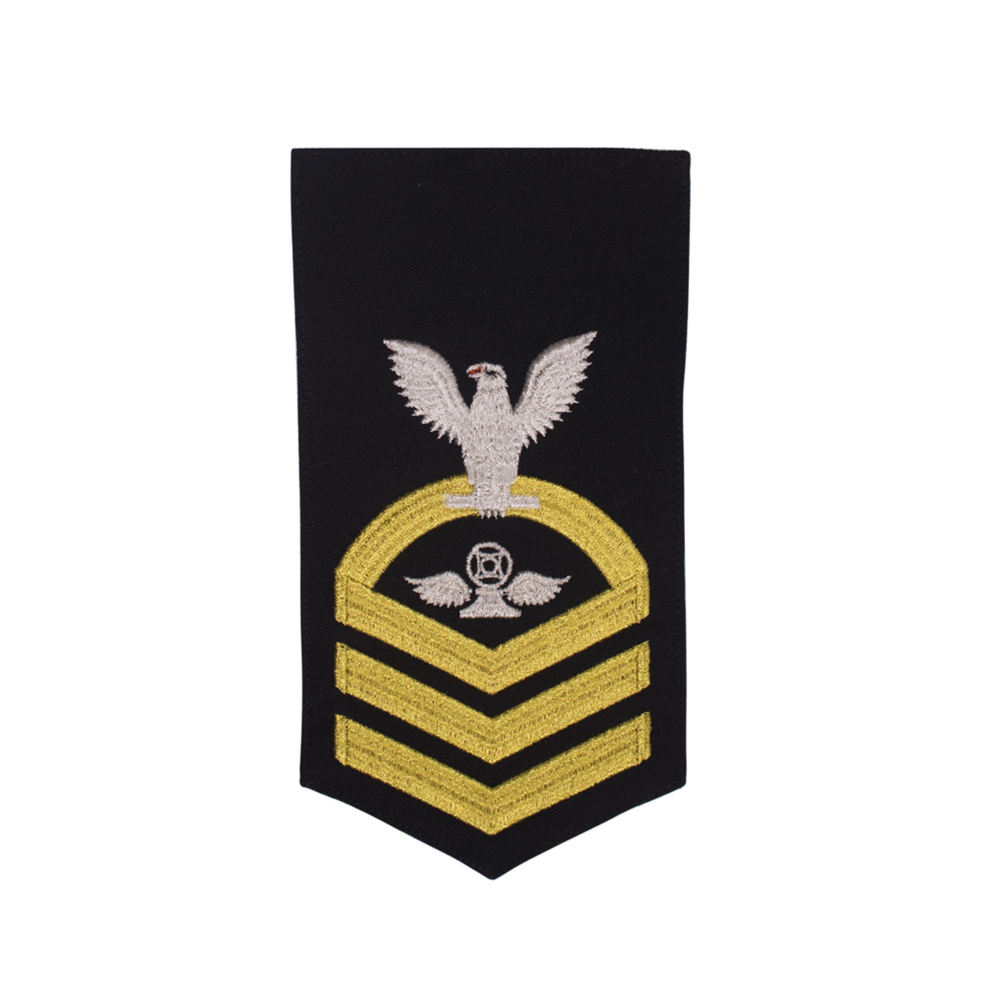 Men's E7 (atc) Rating Badge In Standard Gold On Blue Poly/wool For Air ...