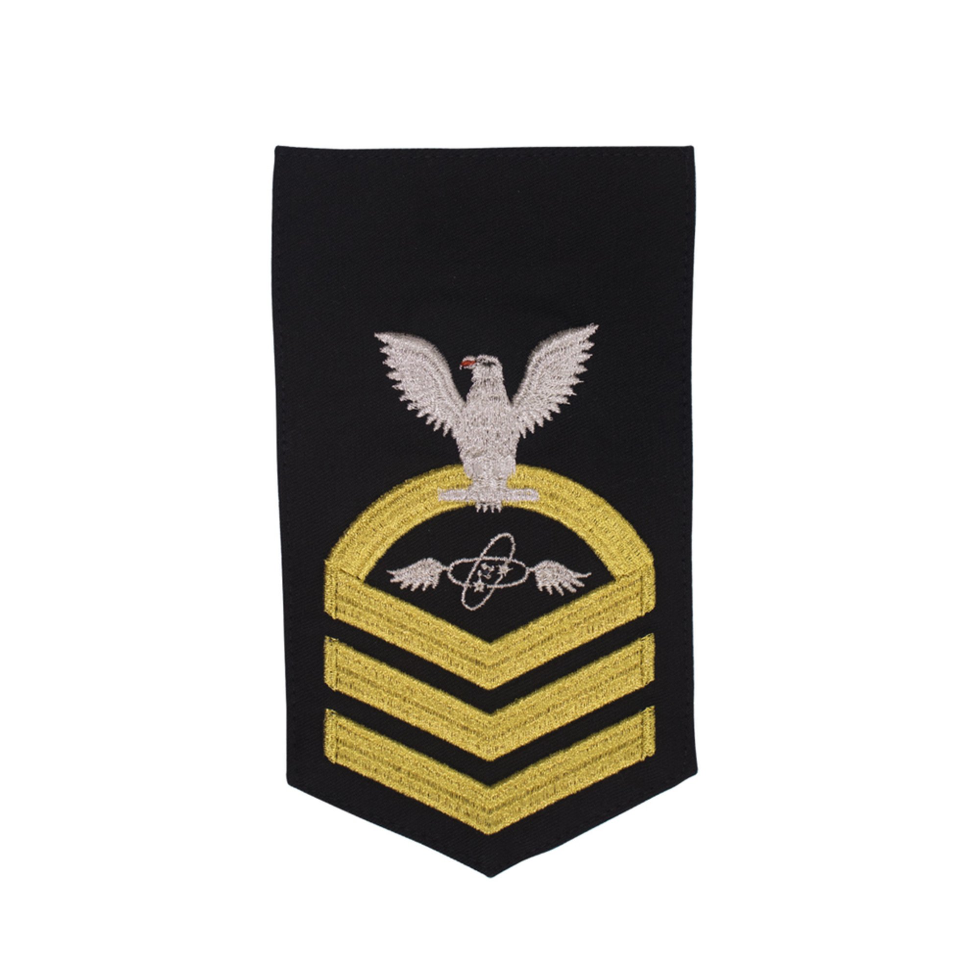 Men's E7 (atc) Rating Badge In Standard Gold On Blue Poly/wool For ...