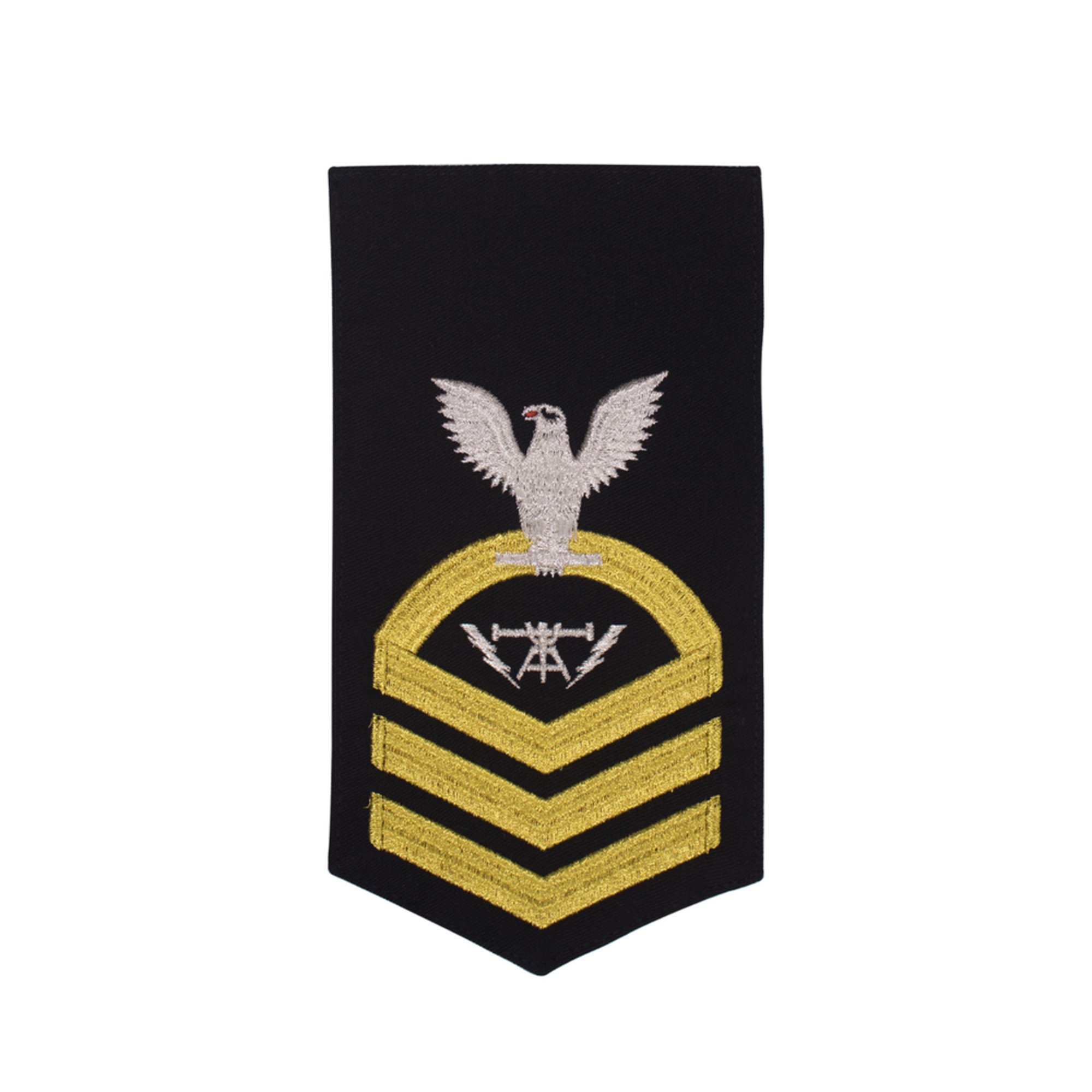 Men's E7 (fcc) Rating Badge In Standard Gold On Blue Poly/wool For Fire ...