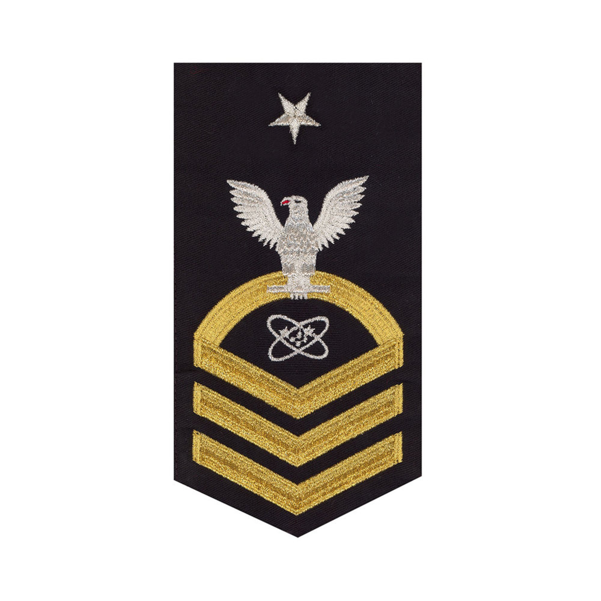 Men's E8 (etcs) Rating Badge In Standard Gold On Blue Poly/wool For ...