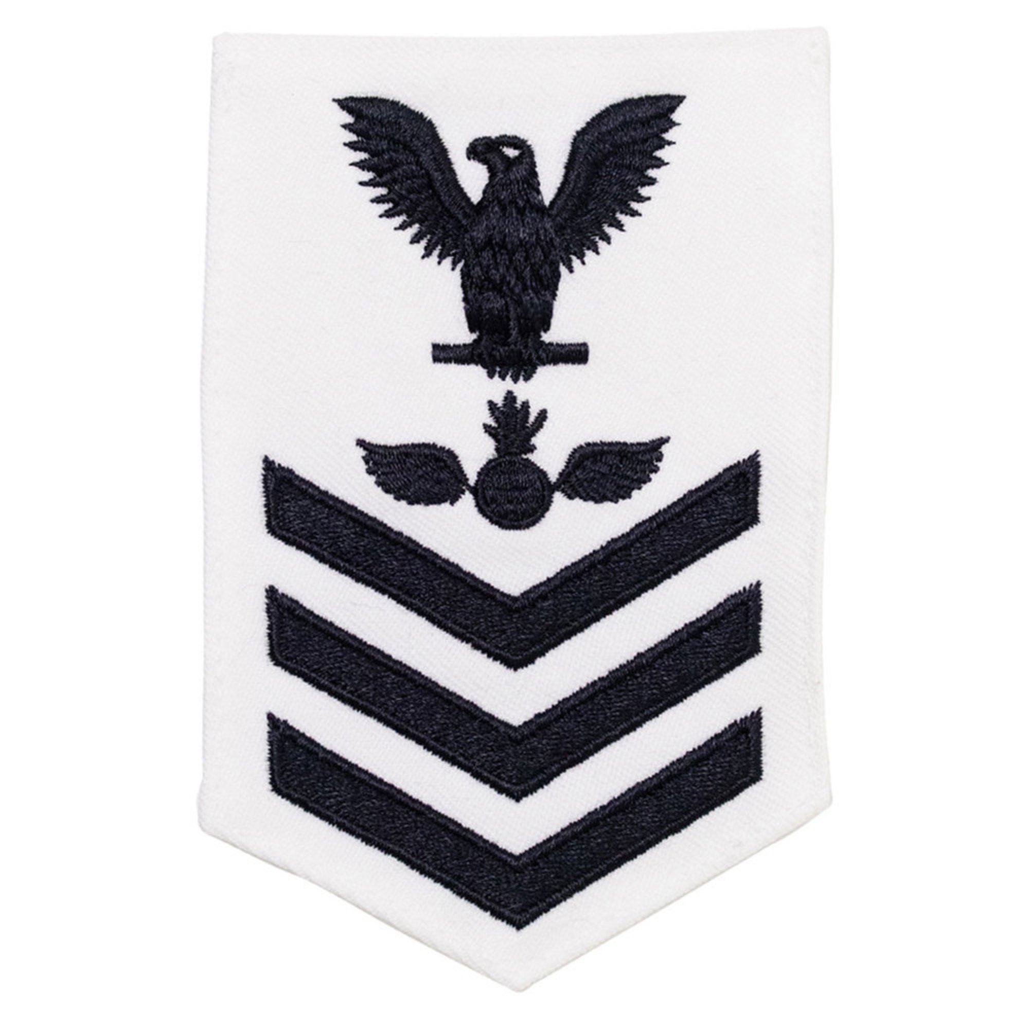 Women's E4-e6 (ao1) Rating Badge In Blue On White Cnt For Aviation ...