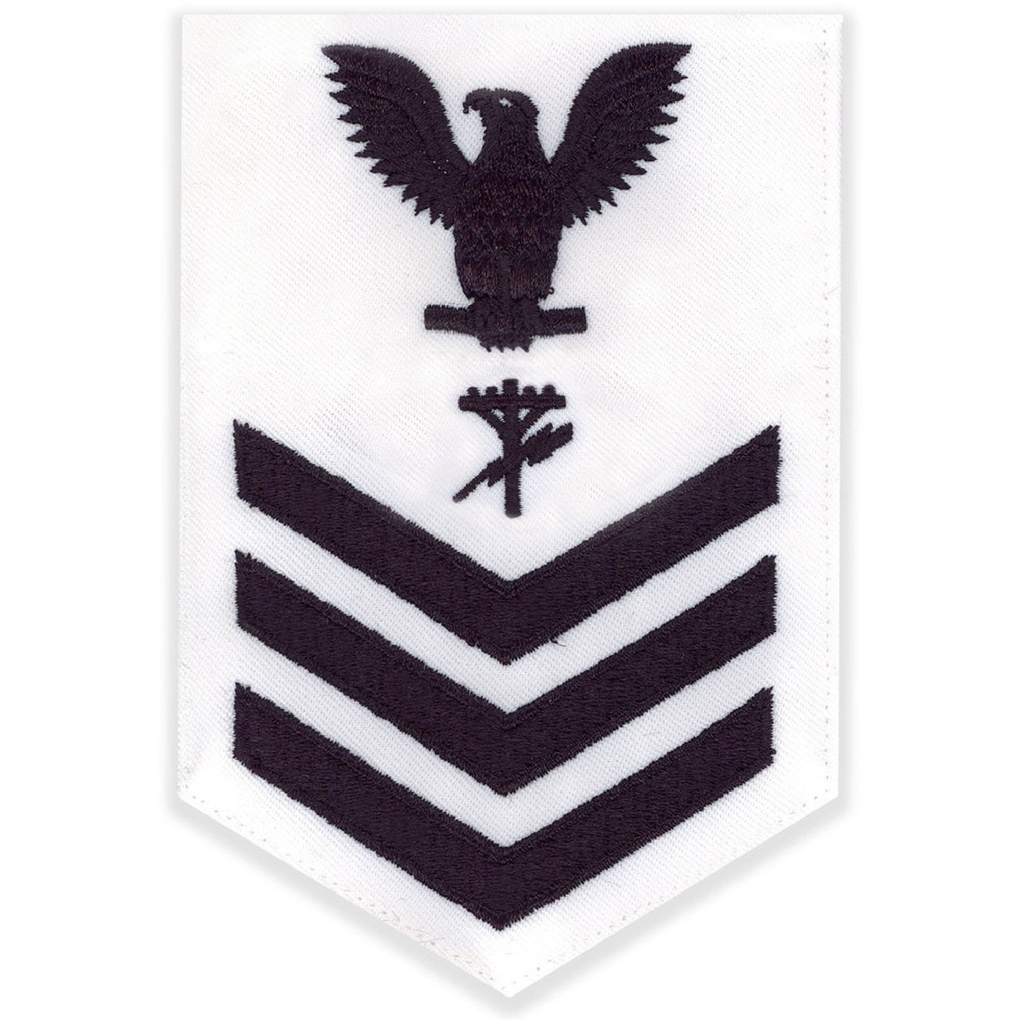 Men's E4-e6 (ce1) Rating Badge In Blue On White Cnt For Construction ...