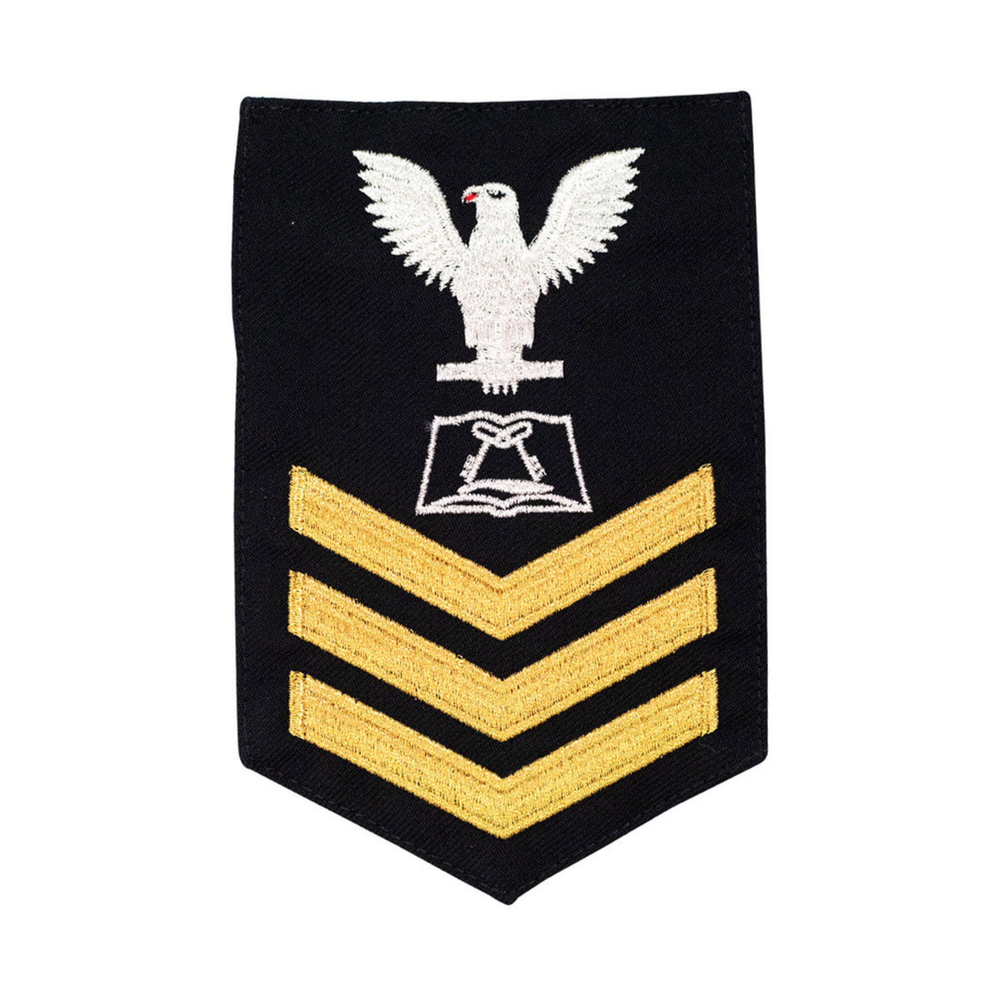 Men's E4-e6 (cs1) Rating Badge In Standard Gold On Blue Serge Wool For ...