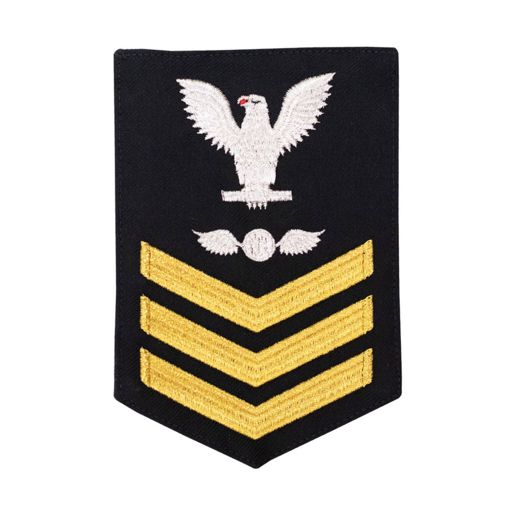 Men's E4-e6 (ae1) Rating Badge In Standard Gold On Blue Serge Wool For ...