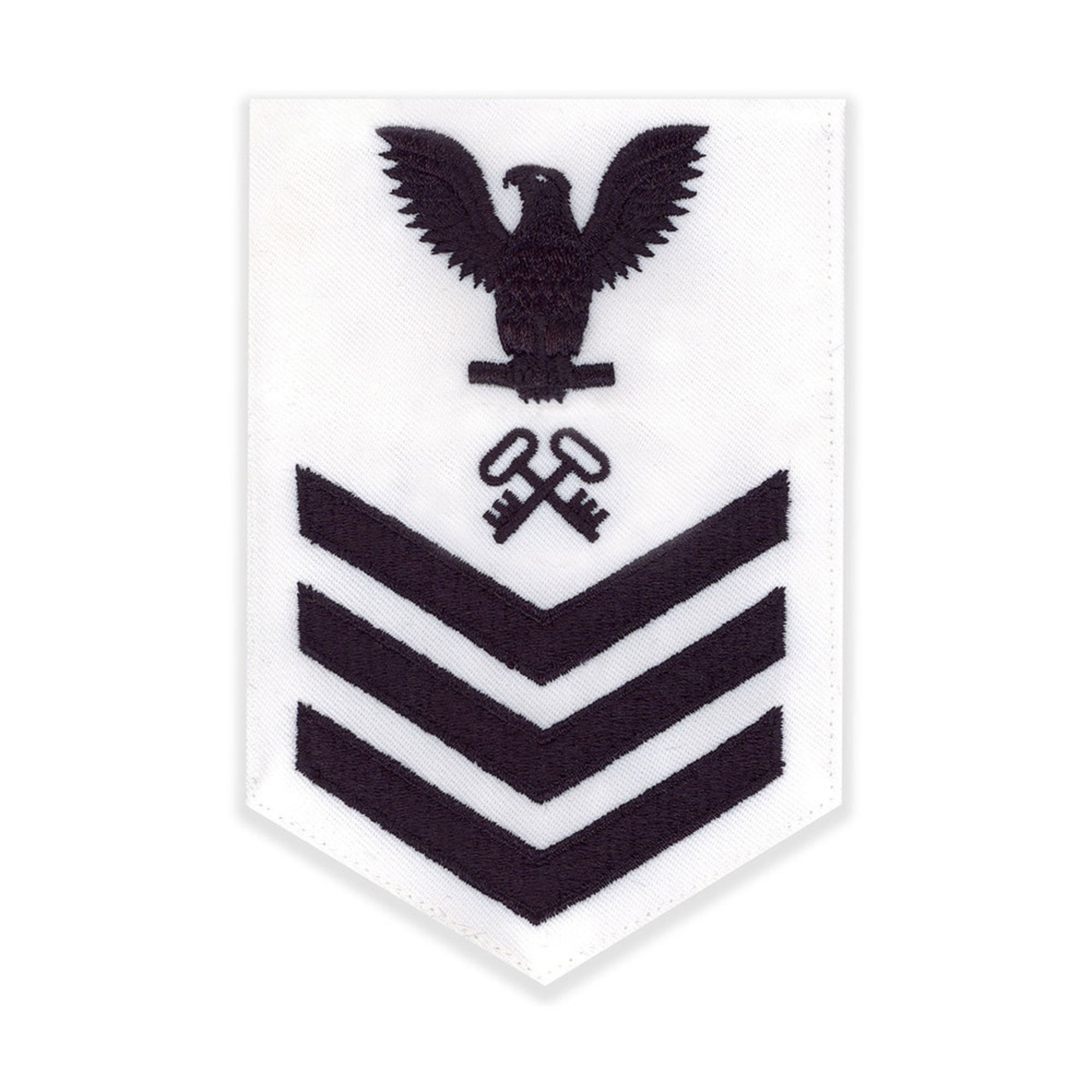 Men's E4-e6 (ls1) Rating Badge In Blue On White Cnt For Logistics ...