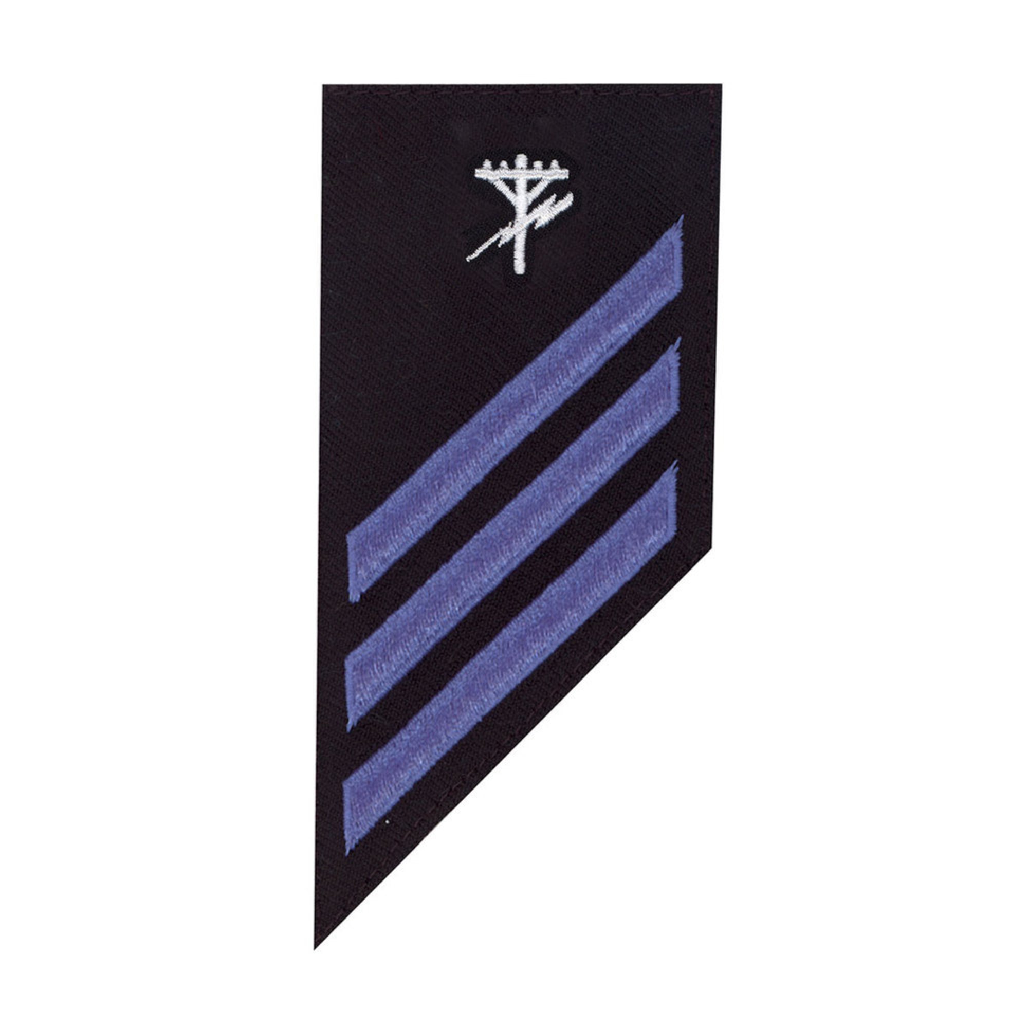 E3 Combo (ce) Rating Badge On Blue Serge Wool For Construction ...