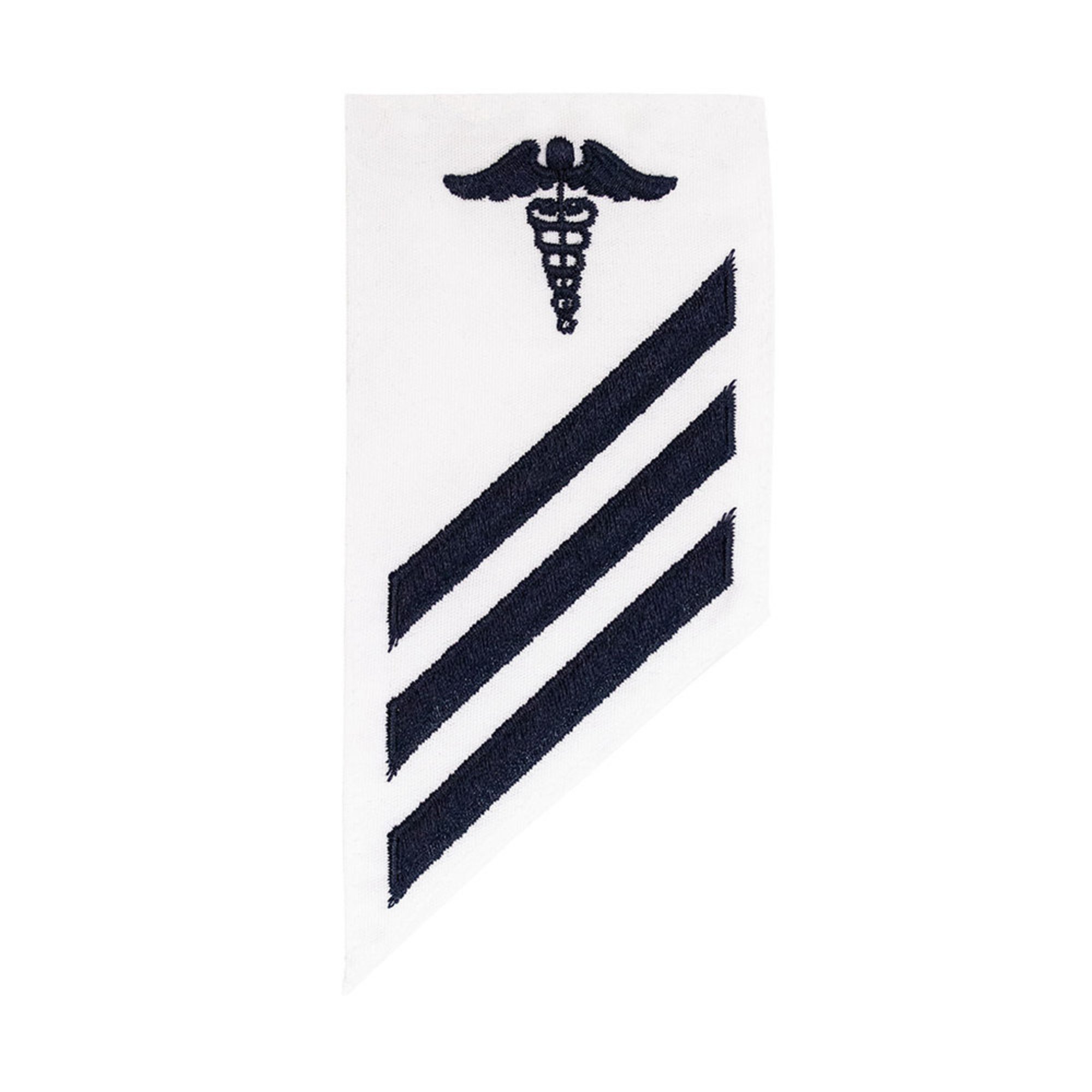 Women's E3 Combo (hm) Rating Badge On White Poly/cotton For Hospital ...