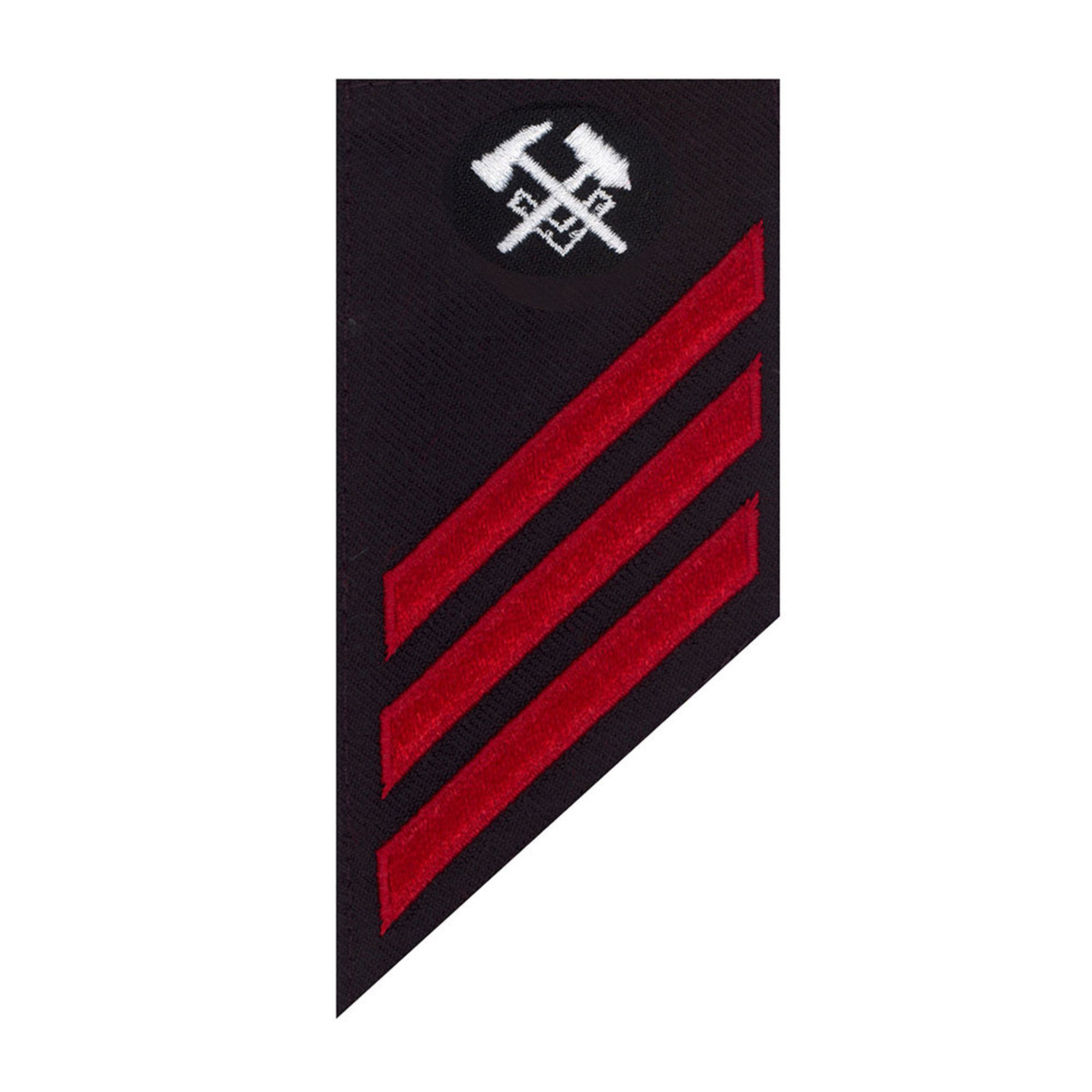 E3 Combo (ht) Rating Badge On Blue Serge Wool For Hull Maintenance ...