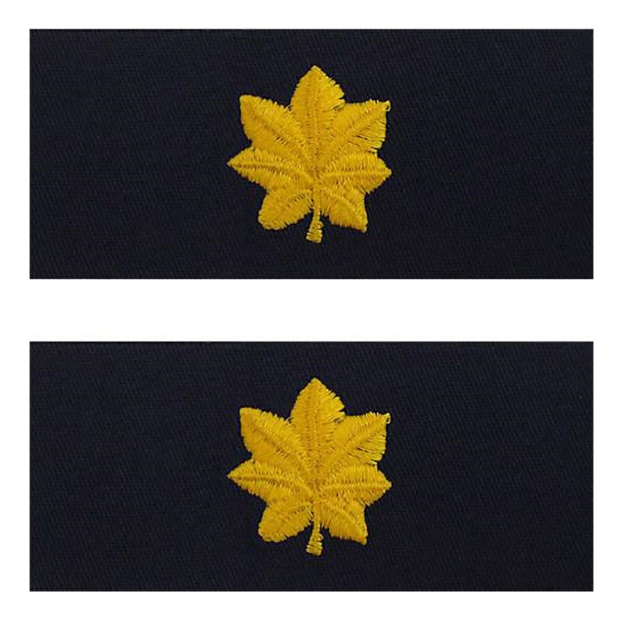 Navy Coverall Collar Devices (pair) Lcdr | Collar Devices | Military ...