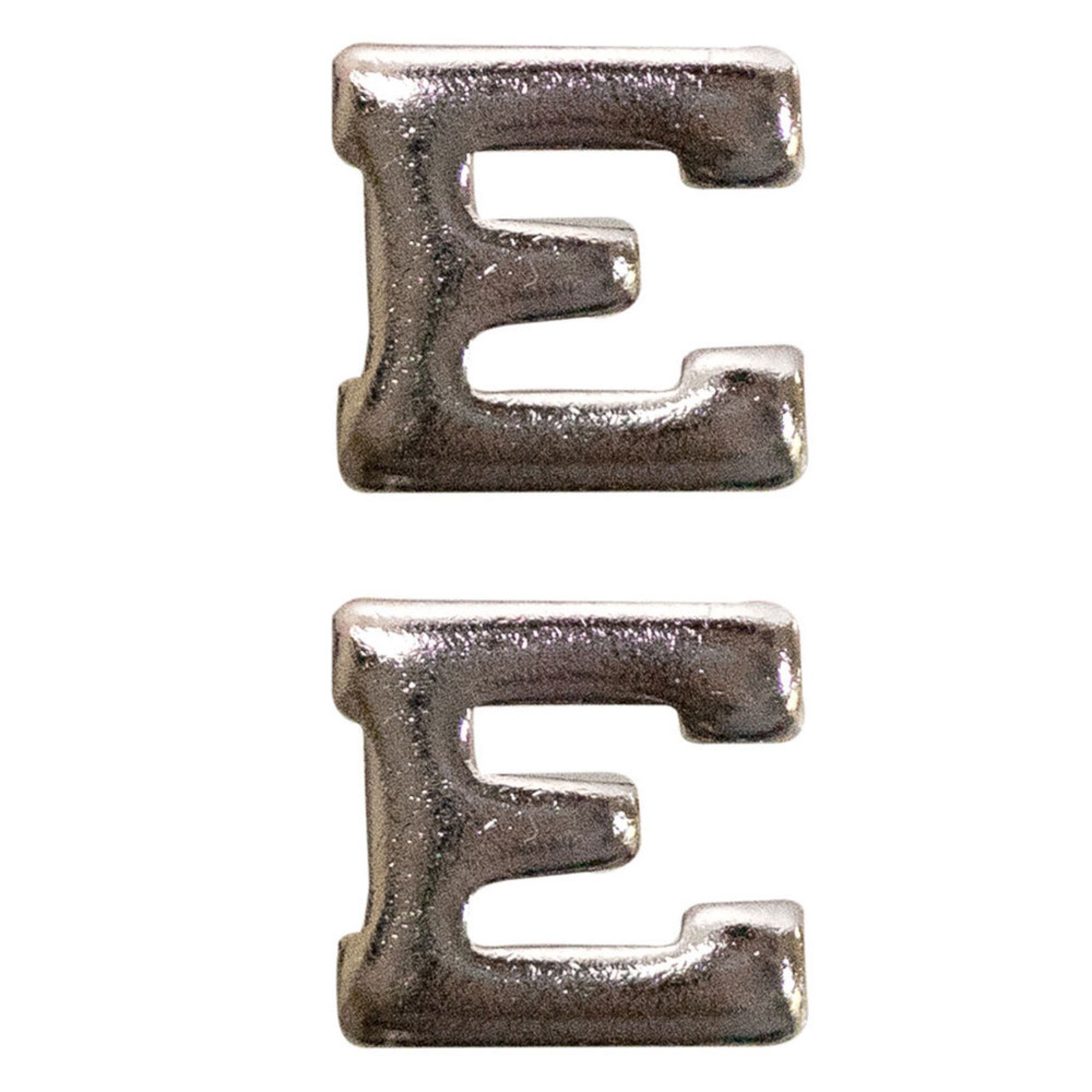 Attachment Silver Letter "e" Large | Ribbon Attachments | Military ...