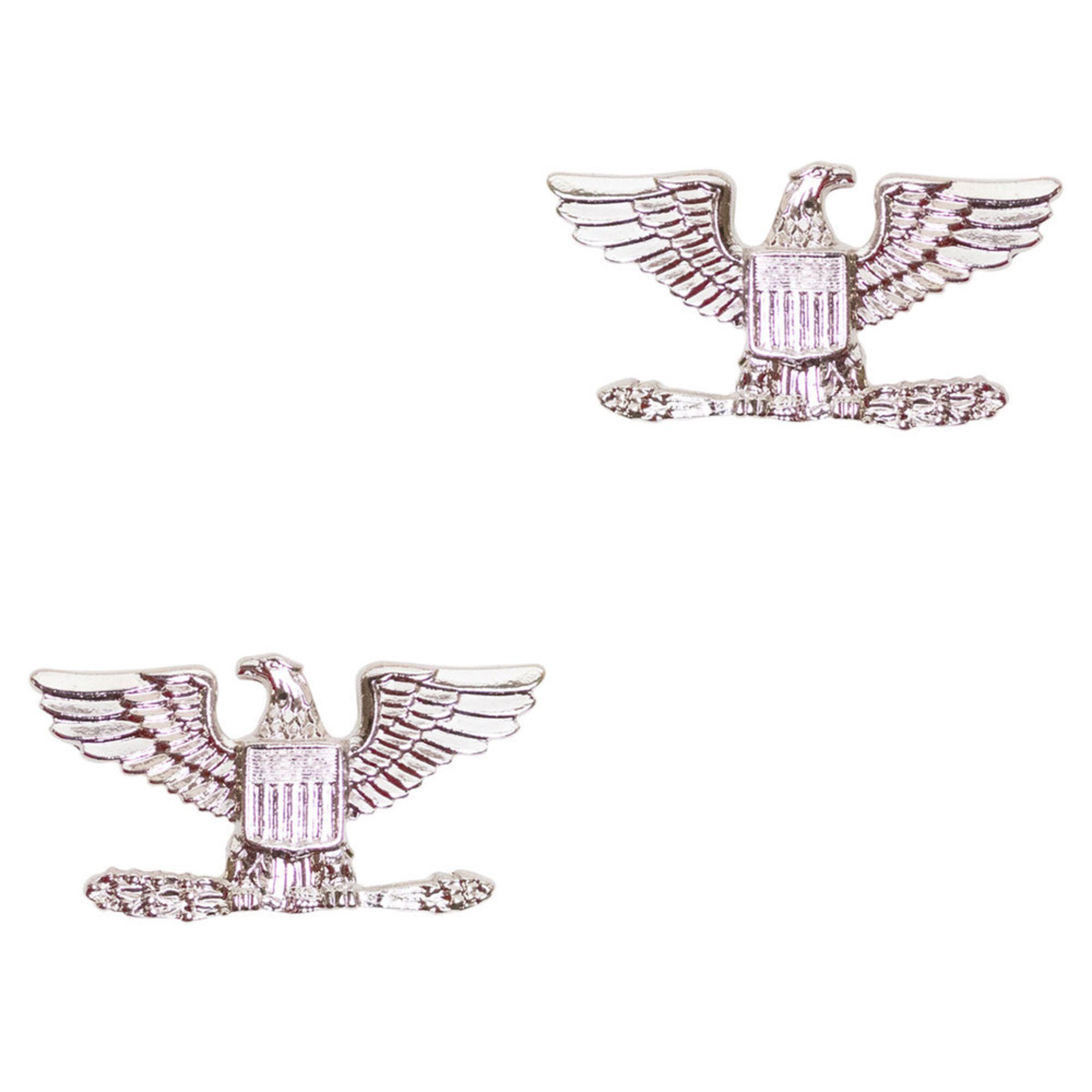 Collar Device Eagle Silver/black-etch Capt (usn/uscg/usphs) | Collar ...