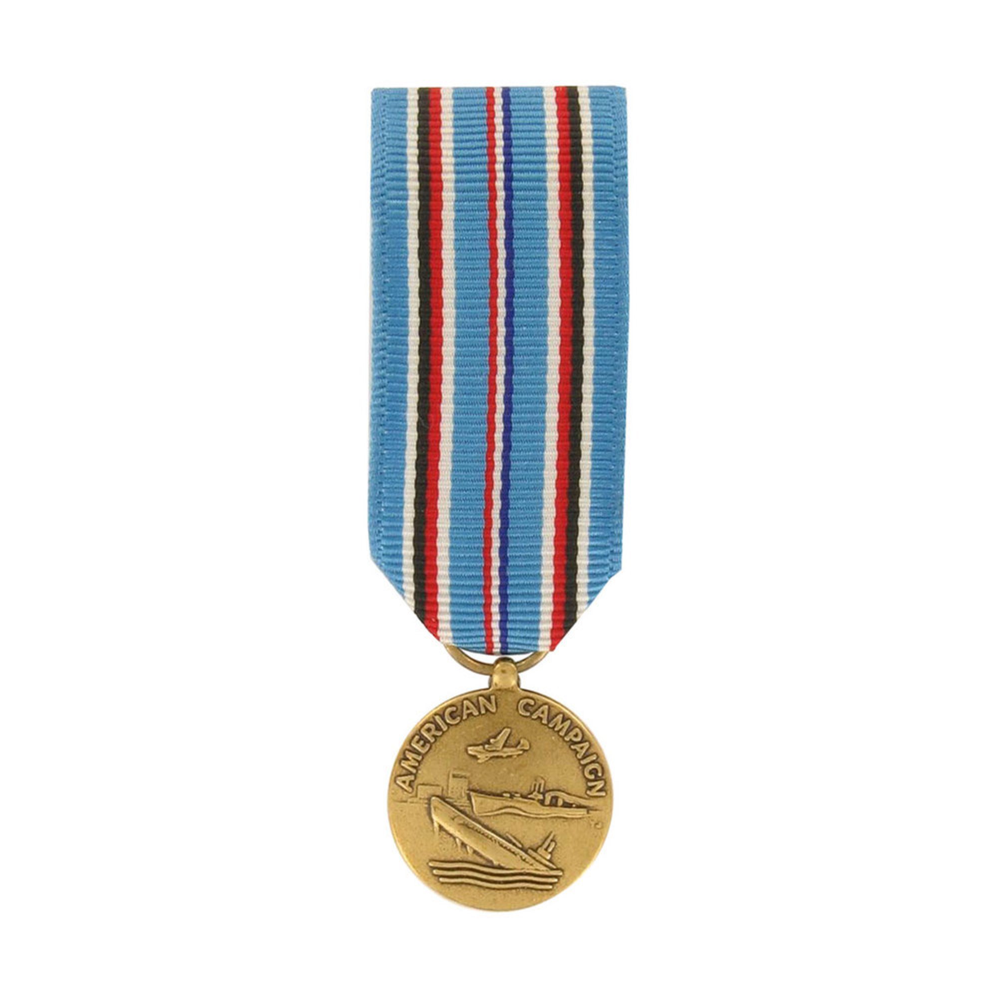 Medal Miniature American Campaign | Miniature Medals | Military - Shop ...