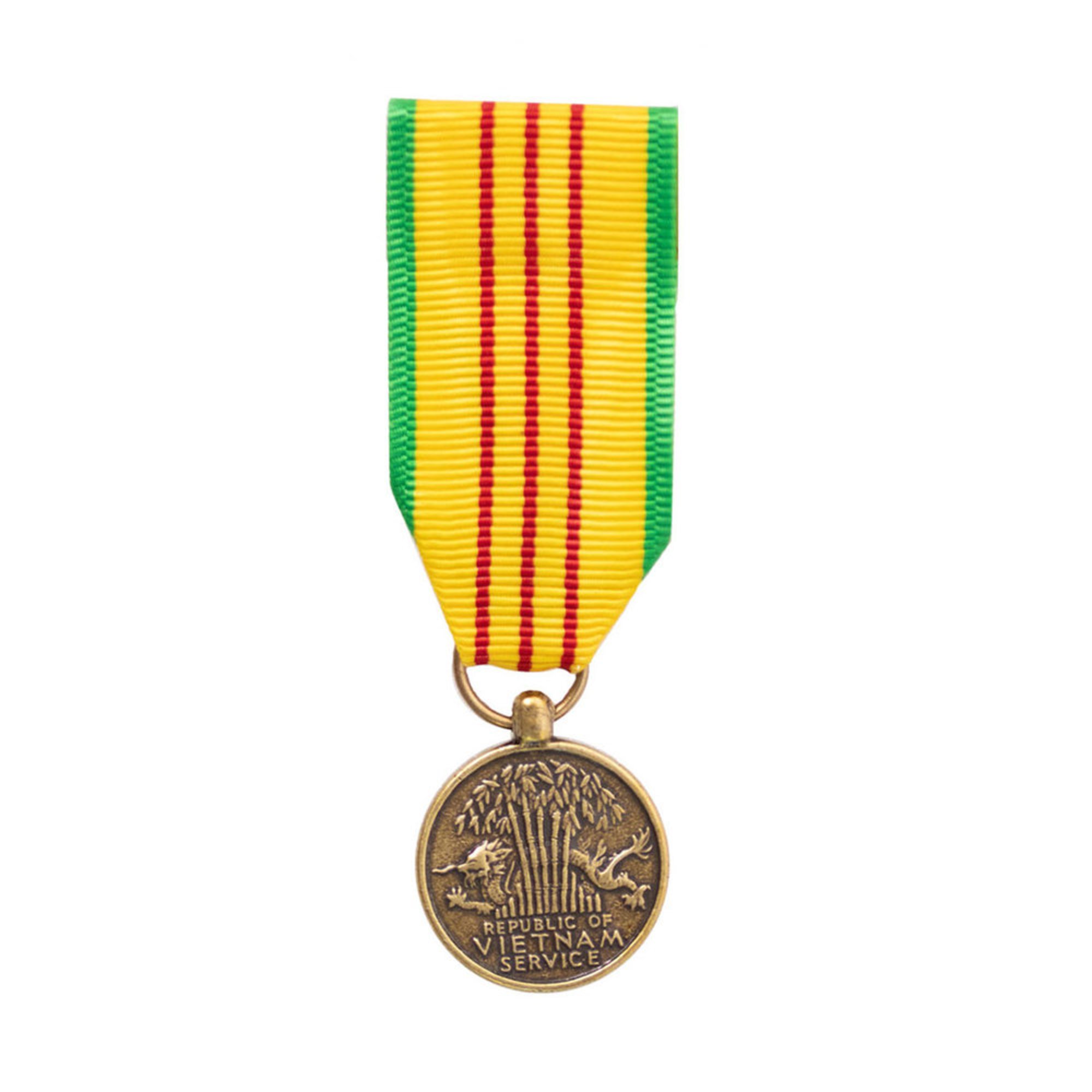 Medal Miniature Vietnam Service | Miniature Medals | Military - Shop ...