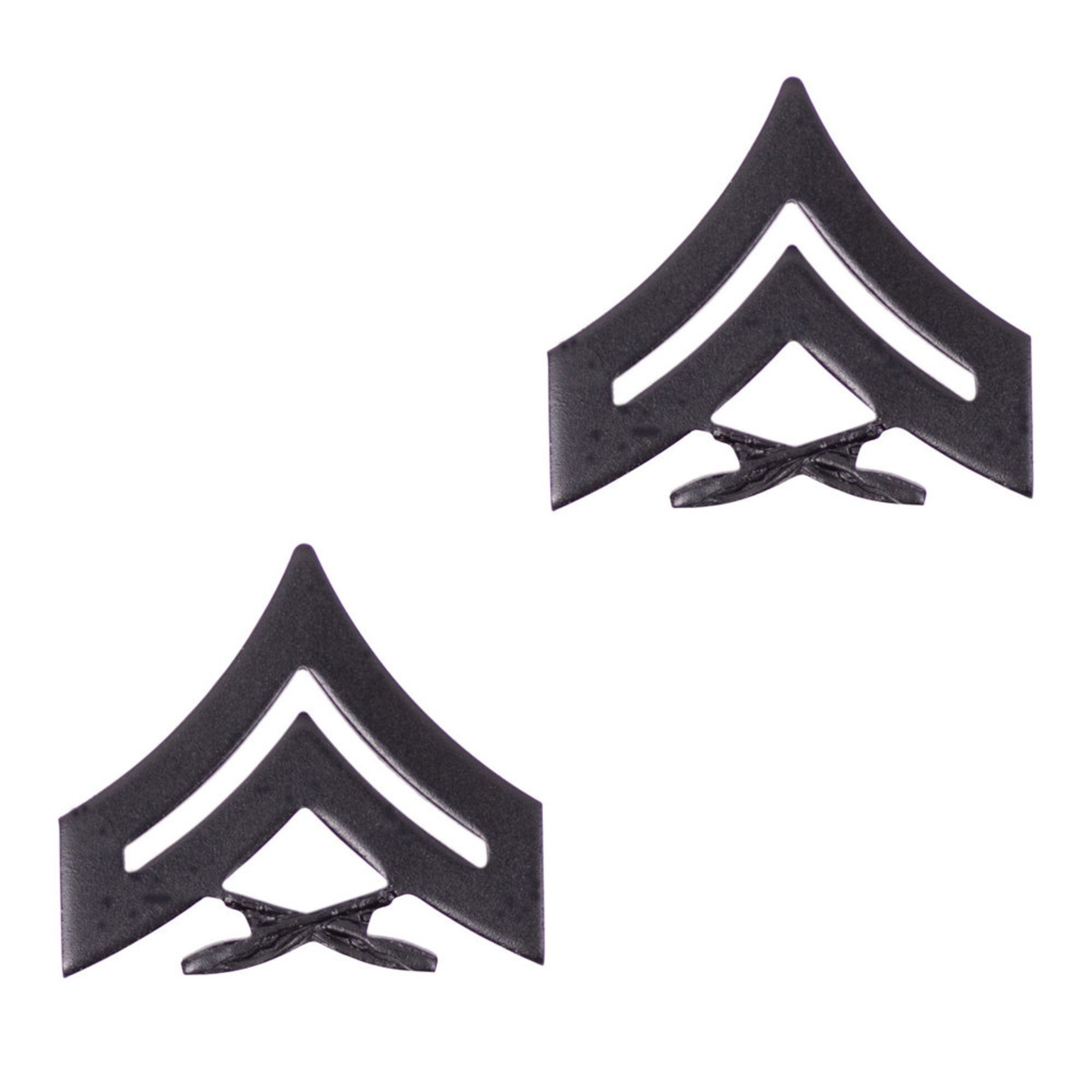 Usmc Chevron Black Metal Cpl | Rank Insignia | Military - Shop Your ...