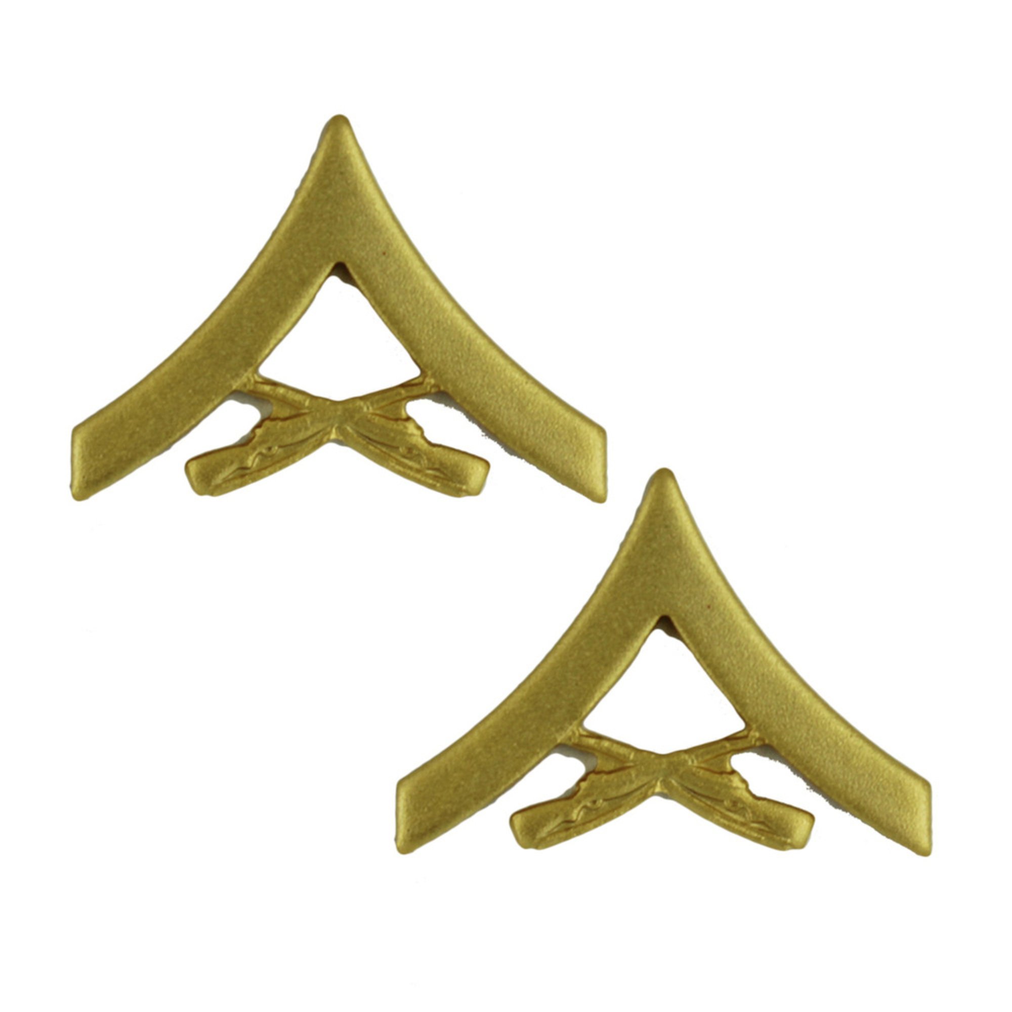 Usmc Chevron Gold Satin Lcpl | Rank Insignia | Military - Shop Your ...