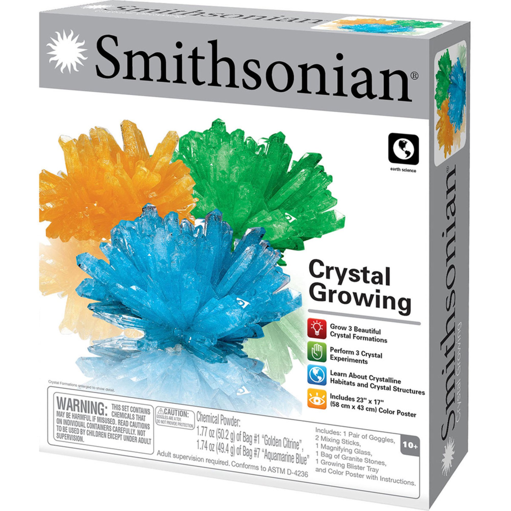 Smithsonian Science Crystal Growing | Science & Discovery Toys | Baby ...
