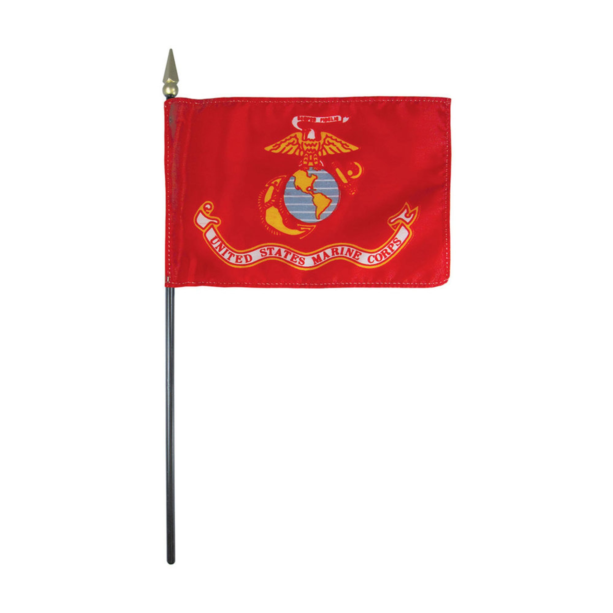 Eder Flag Us Marine 12"x18" Stick Flag | Navy Pride Flag Displays ...