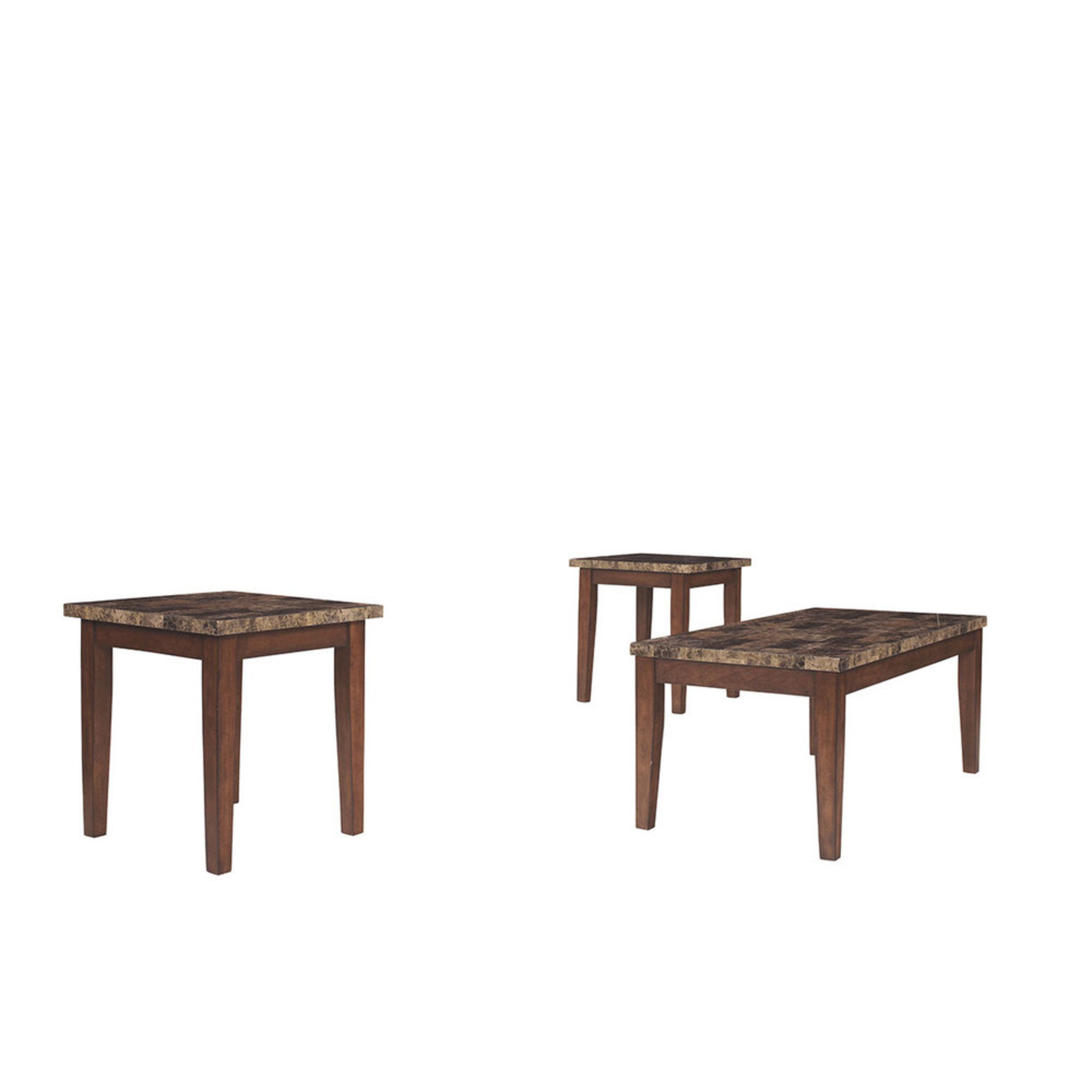 Signature Design By Ashley Theo Occasional Table Set | Coffee ...