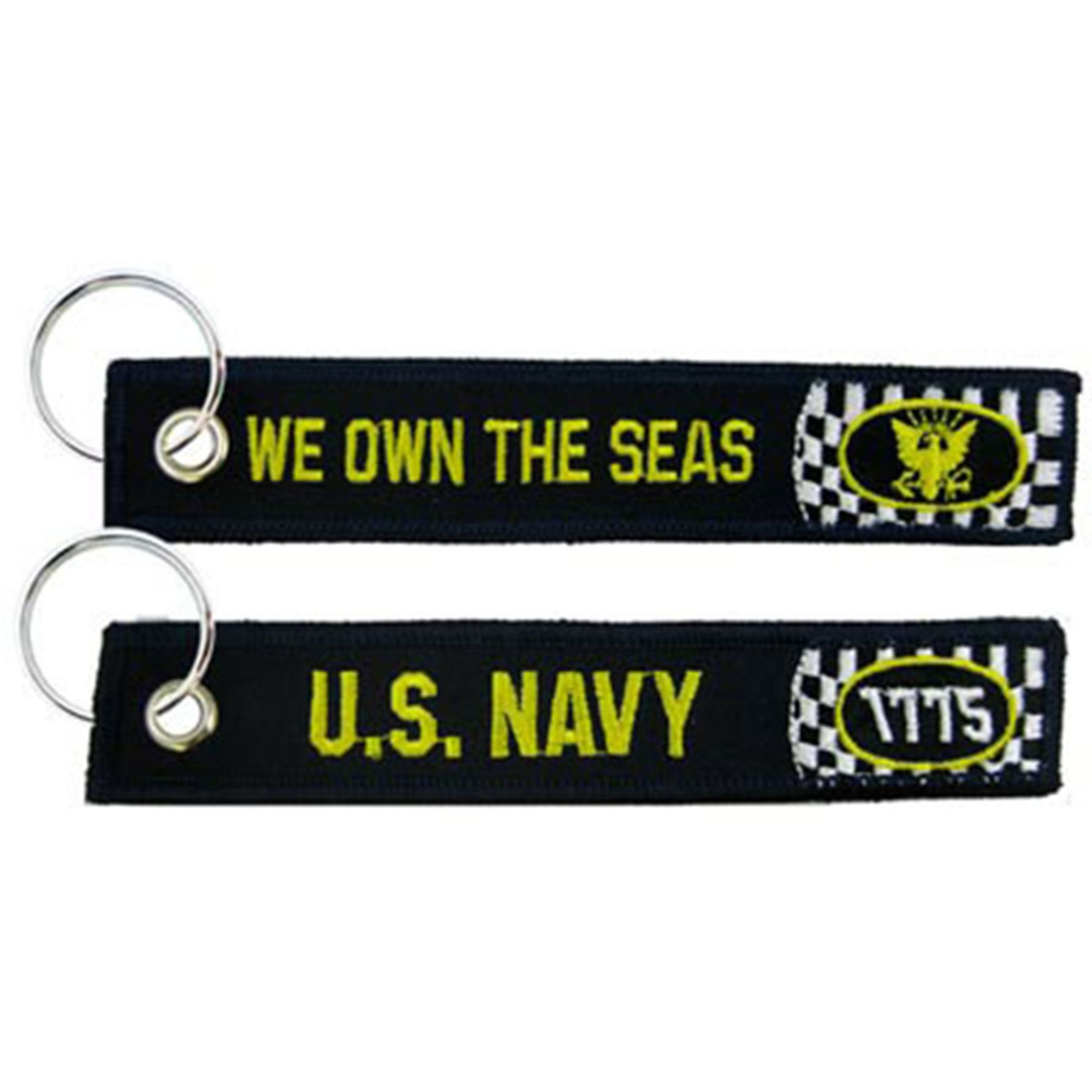 Eagle Crest Usn We Own The Seas Keychain | Navy Pride Keychains ...