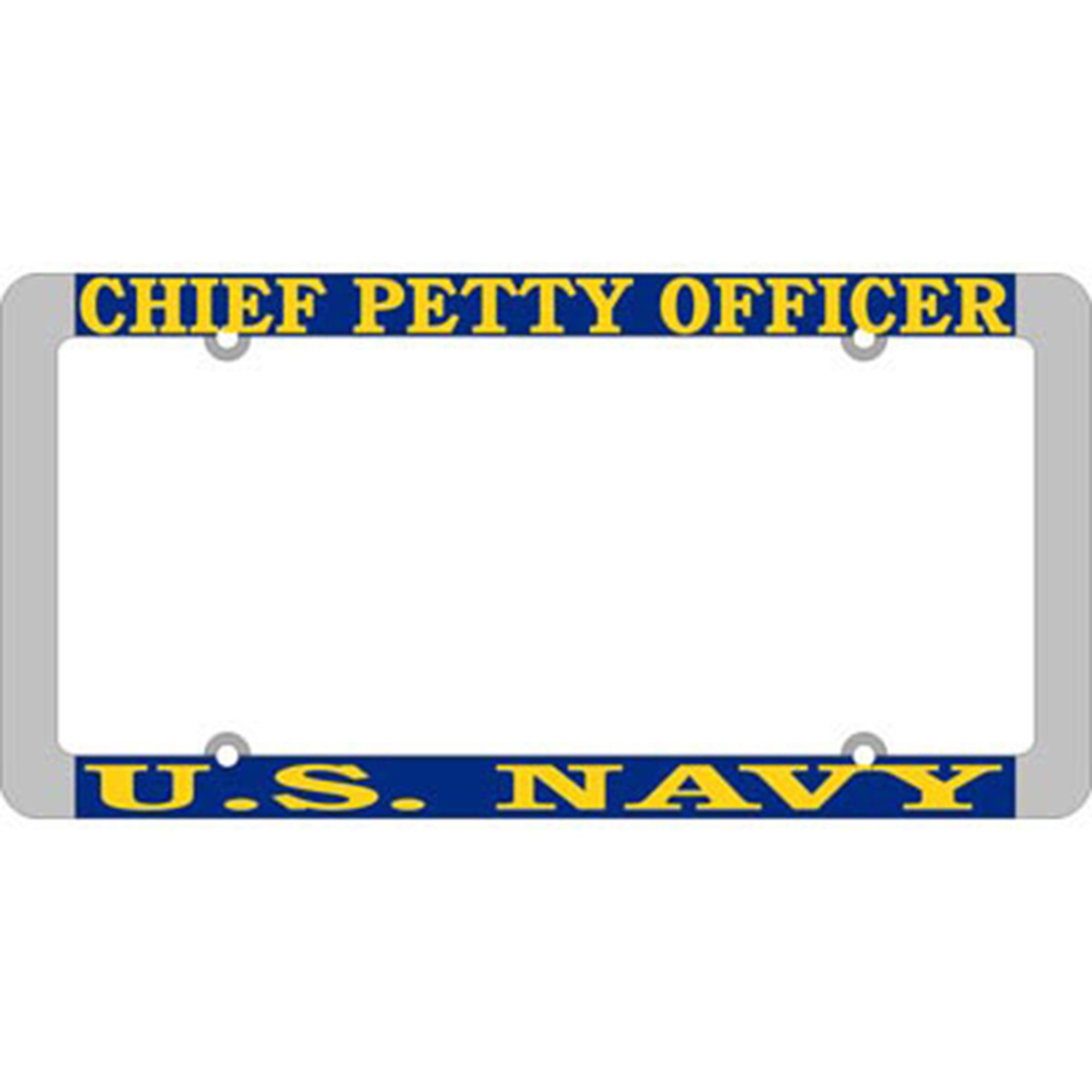 Mitchell Proffitt Usn Cpo License Plate Frame | Navy Pride License ...