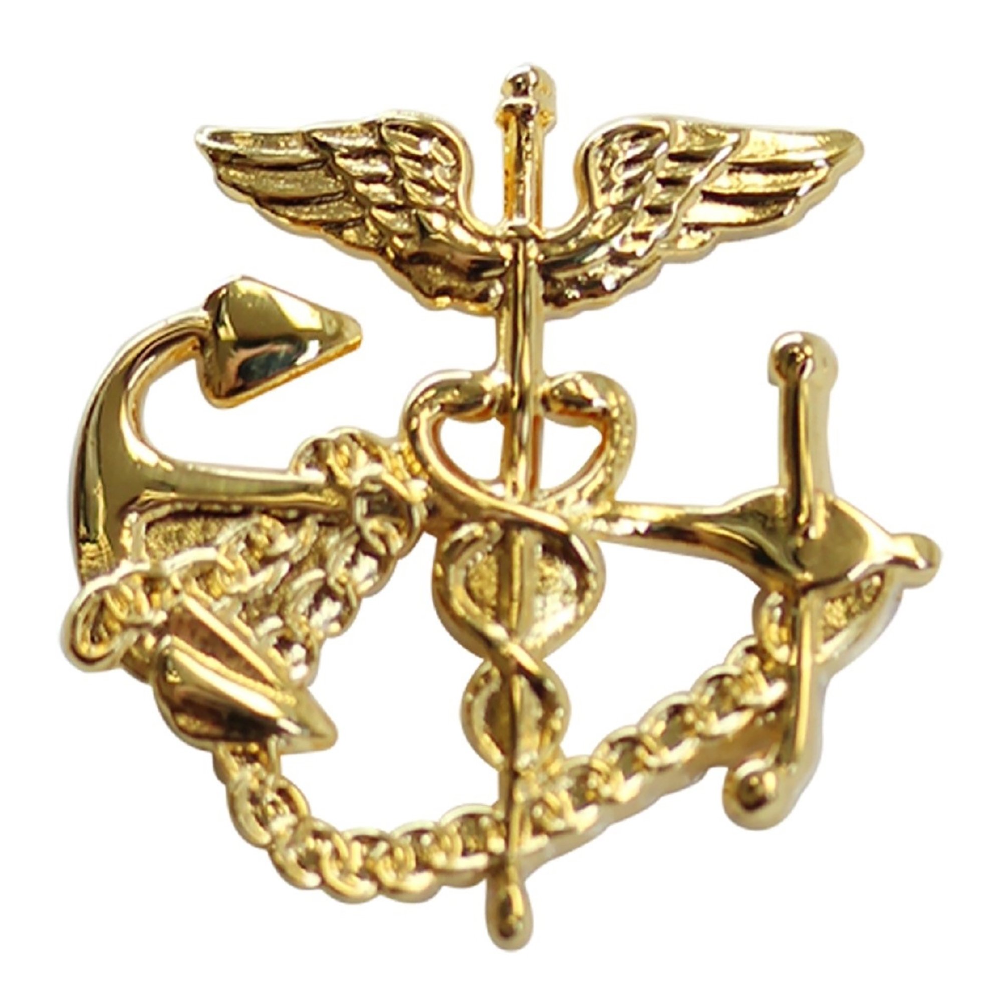 Usphs Collar Device With Gold Anchor Caduceus | Public Health Service ...