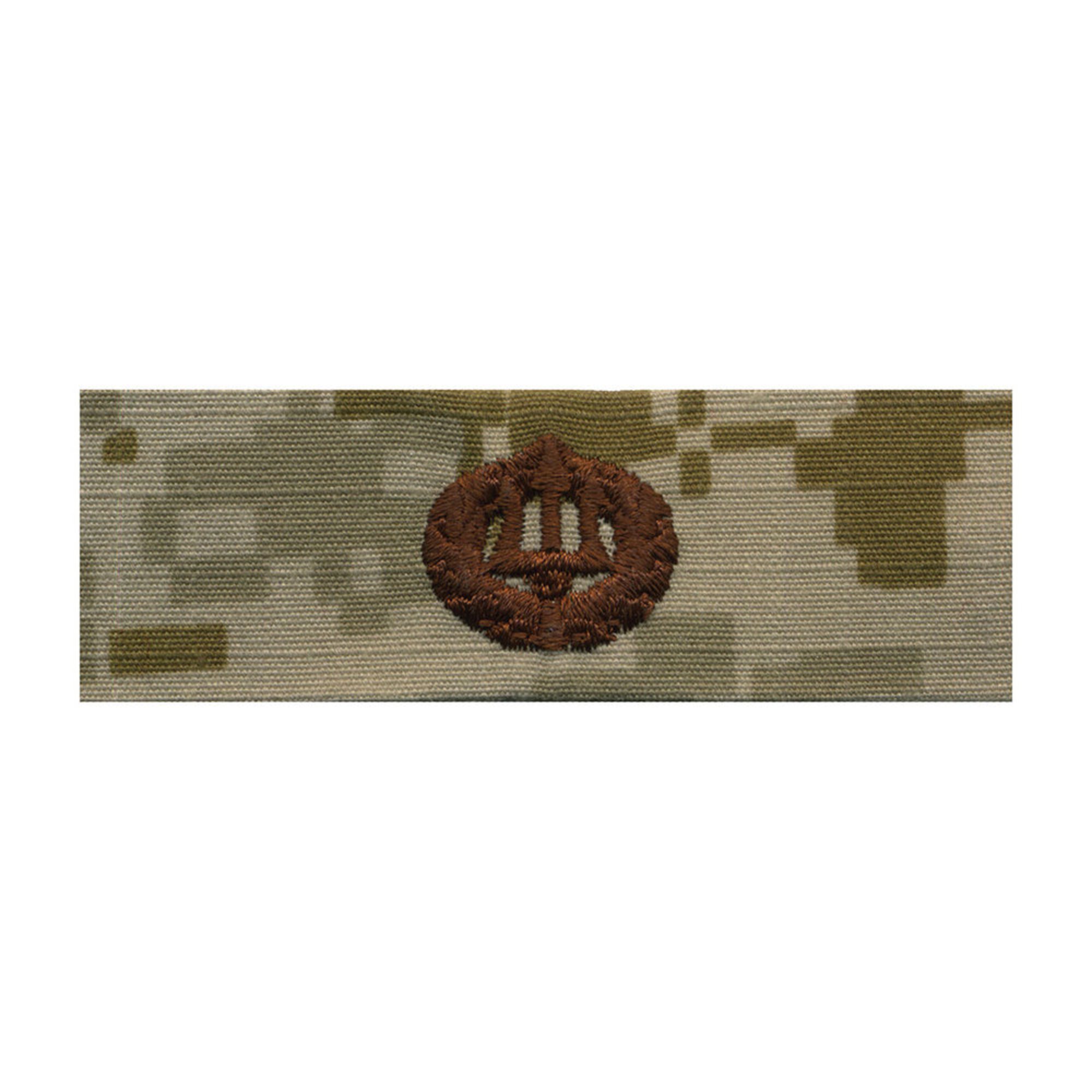 Nwu Type-ii Desert Id Badge Command Ashore | Warfare Devices & Command ...