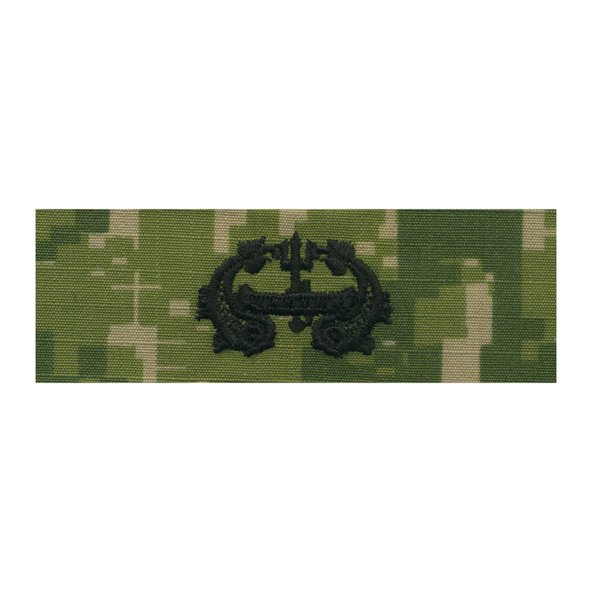 Nwu Type-iii Green Warfare Badge Deep Submergence | Warfare Devices ...