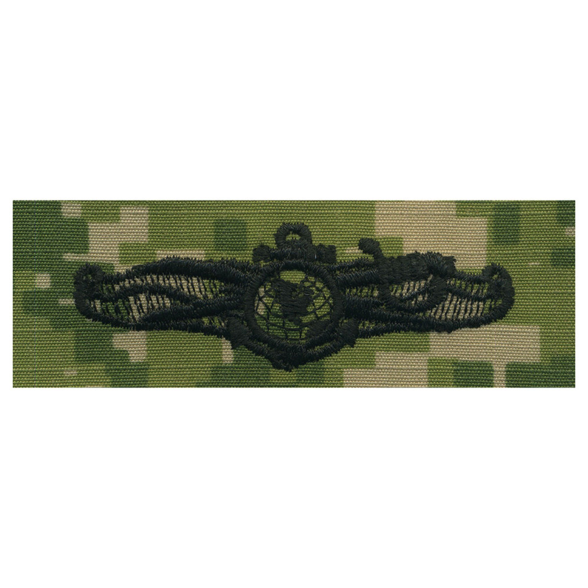 Nwu Type-iii Green Warfare Badge Information Dominance Officer ...