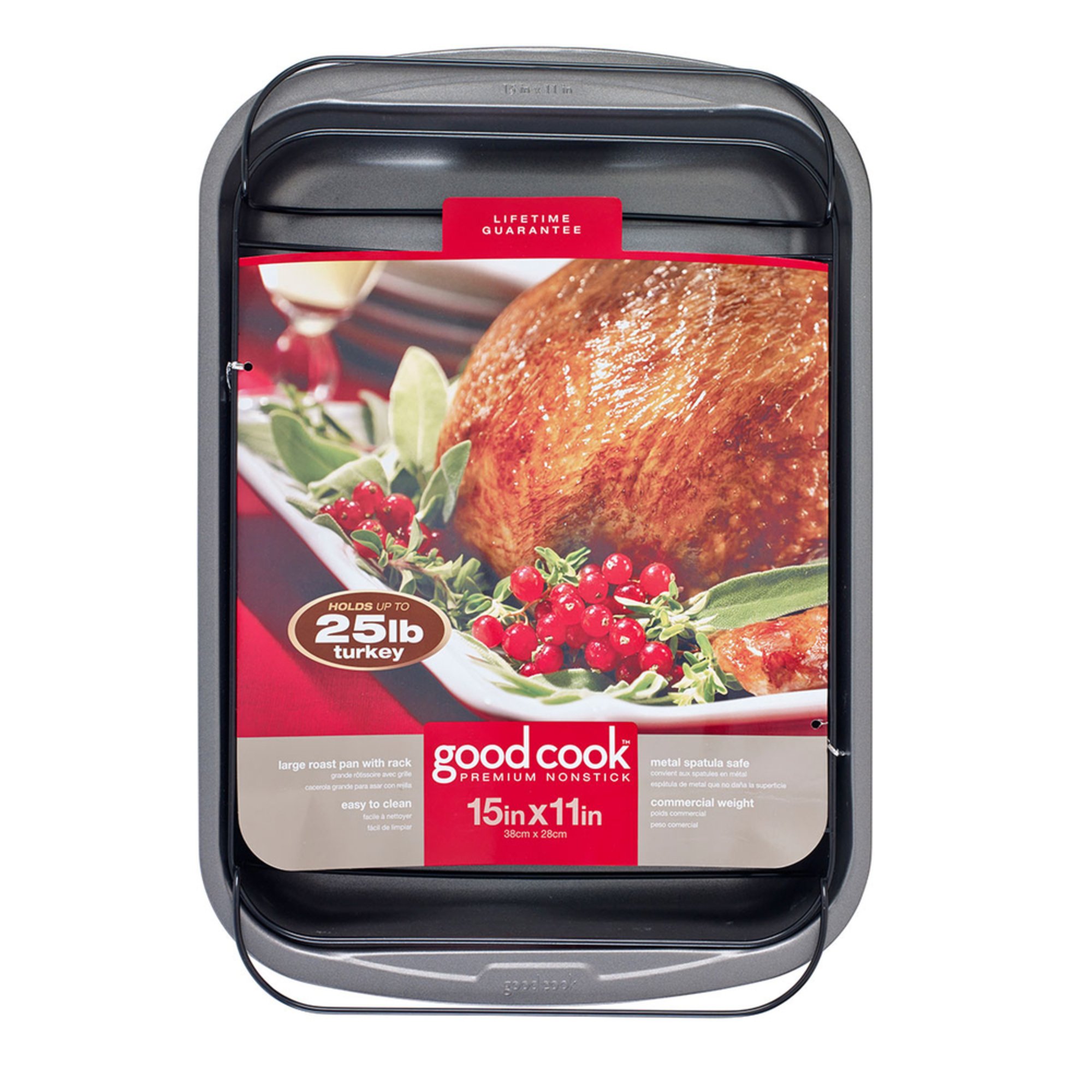 Good Cooks 15"x11" Roast Pan With Rack | Bakeware | For The Home - Shop ...