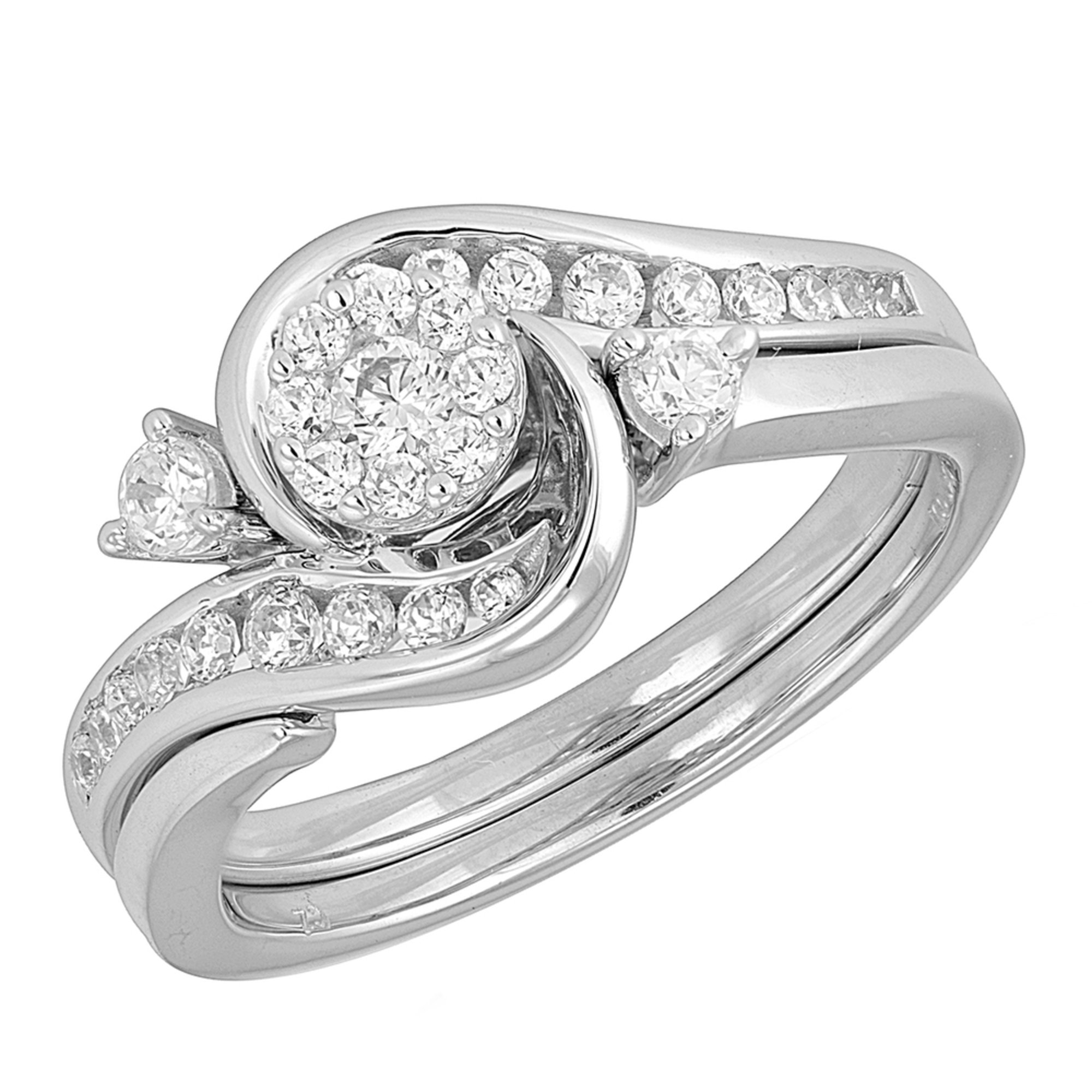 1/2 Ct.tw. Diamond Ring Set, 10k | Engagement Rings | Accessories ...