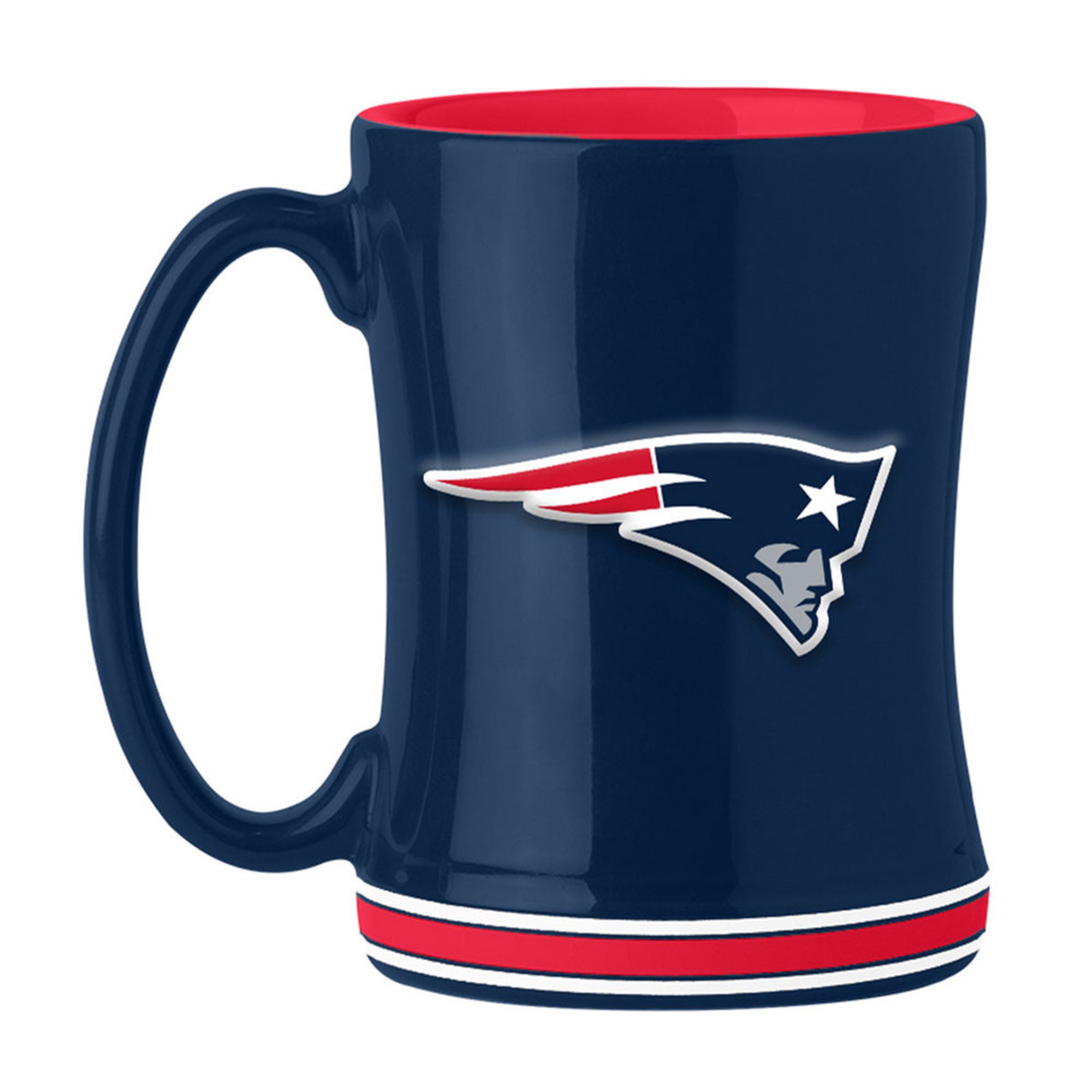 Boelter Brands New England Patriots 14 Oz Sculpted Relief Mug | Mugs ...