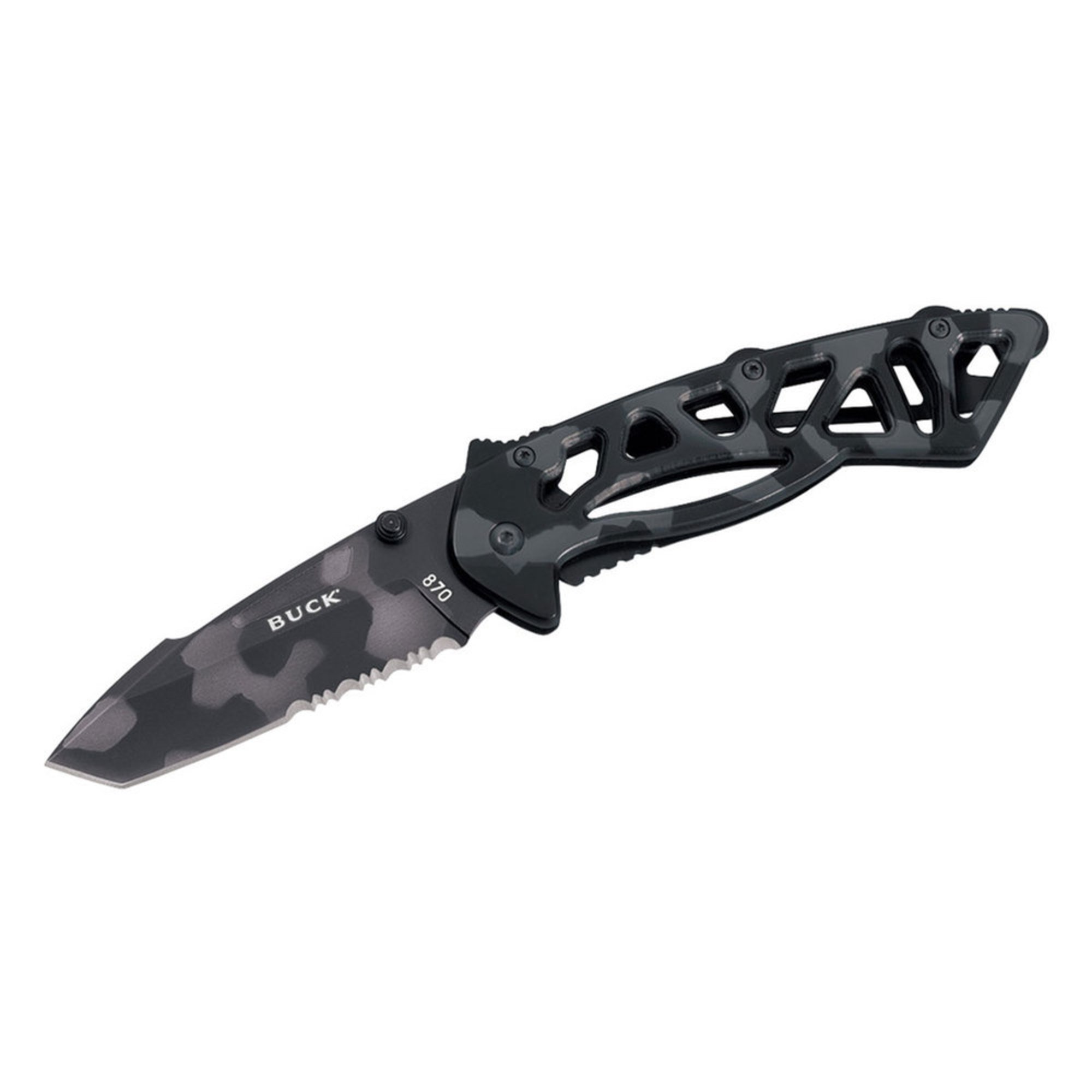 Buck Knives Bones Folding Knife - Camo | Folding Blades | Military ...