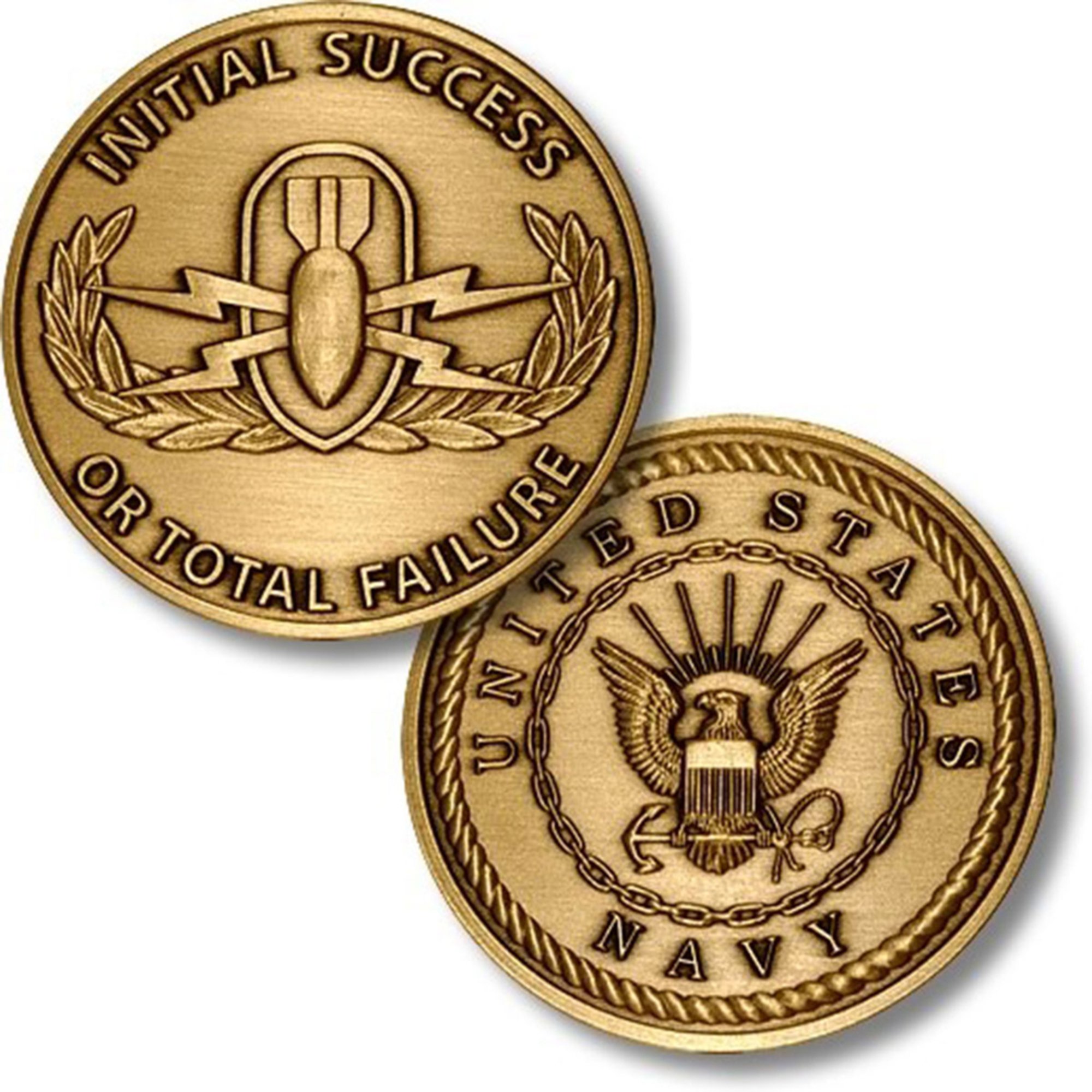 Us Navy Eod School Coin | Navy Pride Coins & Displays | Navy Pride ...