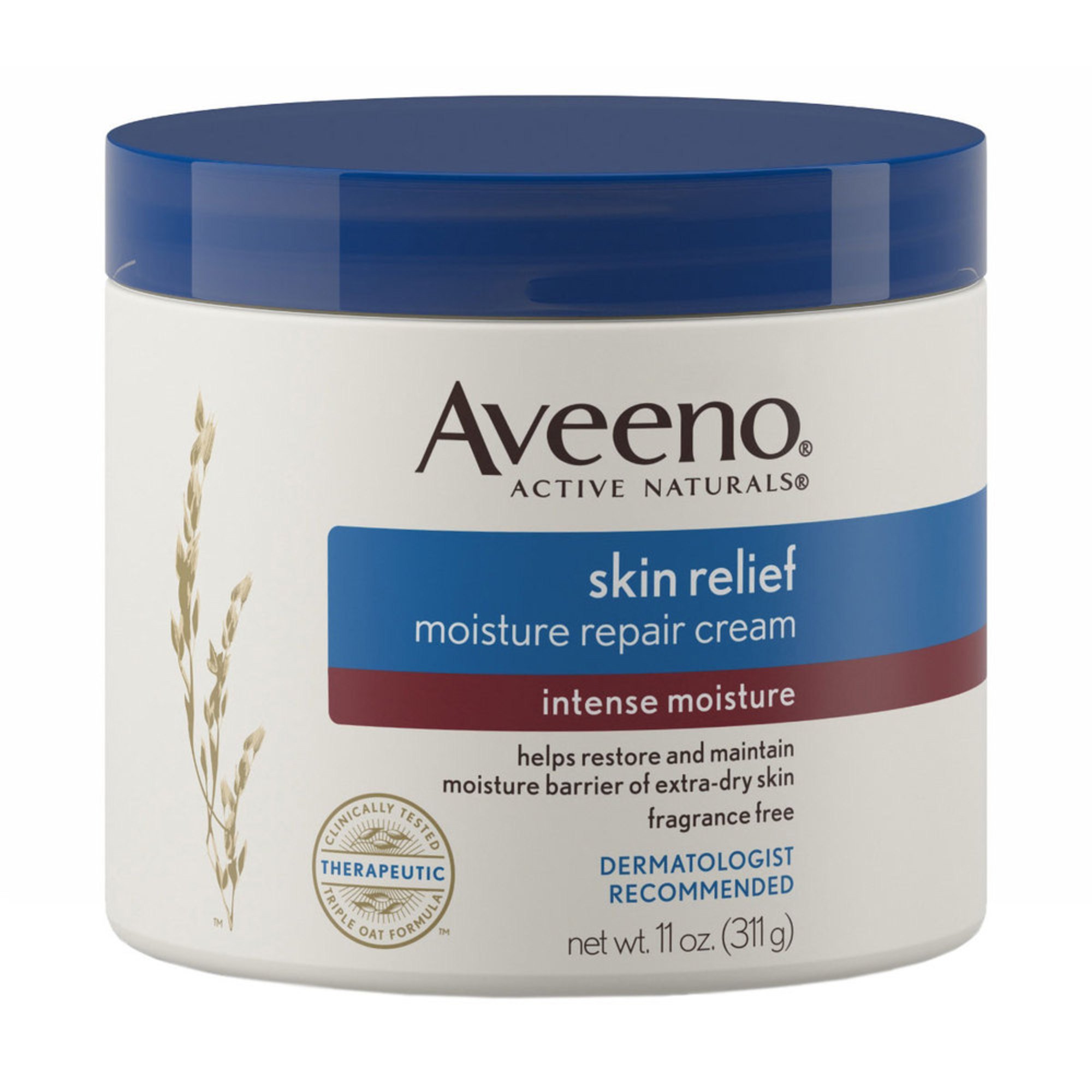 Body Moisture Skin Relief Moisture Repair Cream Jar 11oz | Body Lotion ...