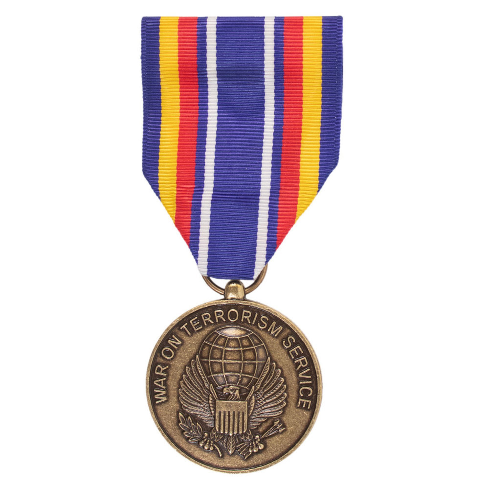 Medal Large Gwot Global War On Terror Service | Full Size Medals ...