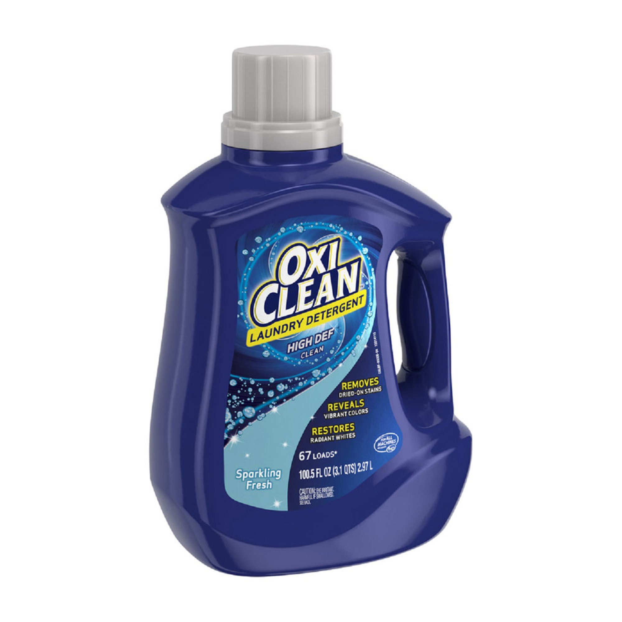 Oxiclean Sparkling Fresh Liquid Laundry Detergent, 100.5oz | Household ...