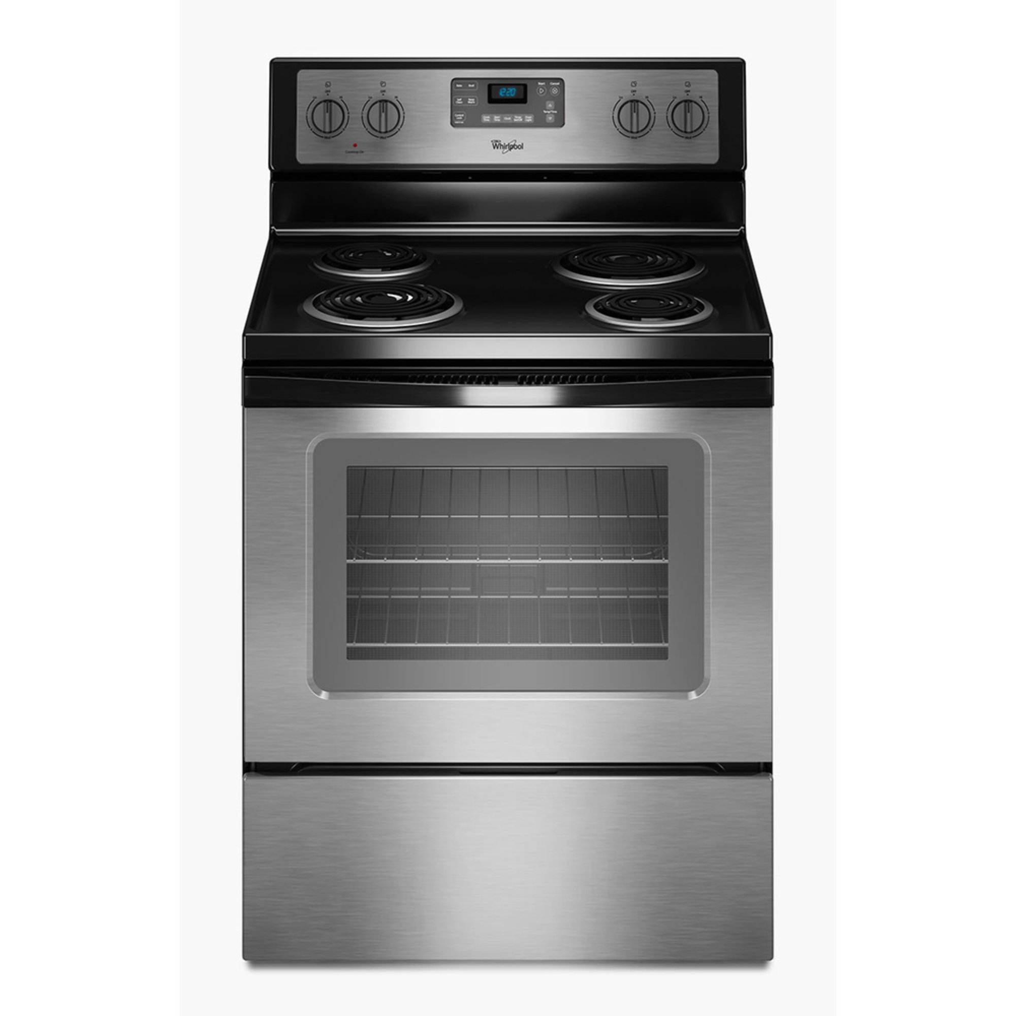 Whirlpool 4.8-cu.ft. Freestanding Electric Range W/ Accubakesystem ...