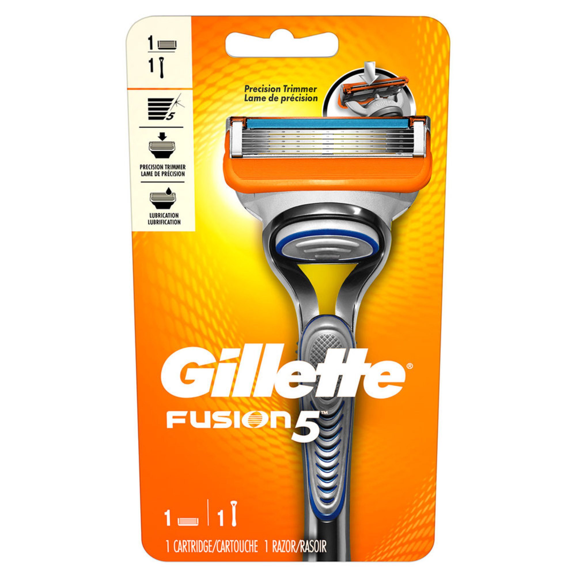 Gillette Fusion 5 Razor 1 Up | Razors & Blade Refills | Pet & Household ...