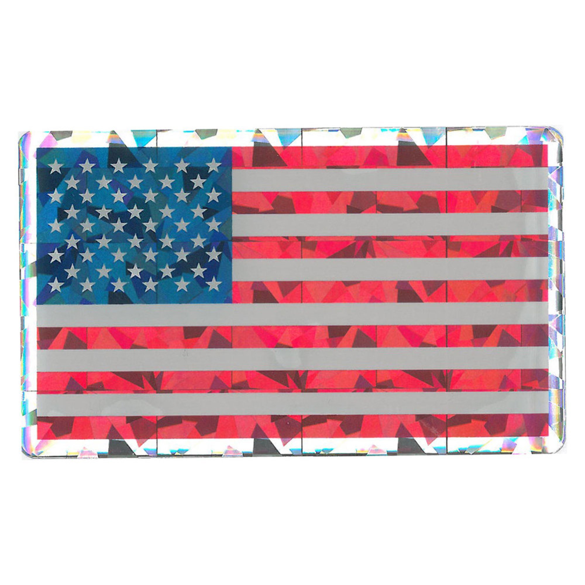 Mitchell Proffitt Usa American Flag Reflective Dome Decal | Patches ...