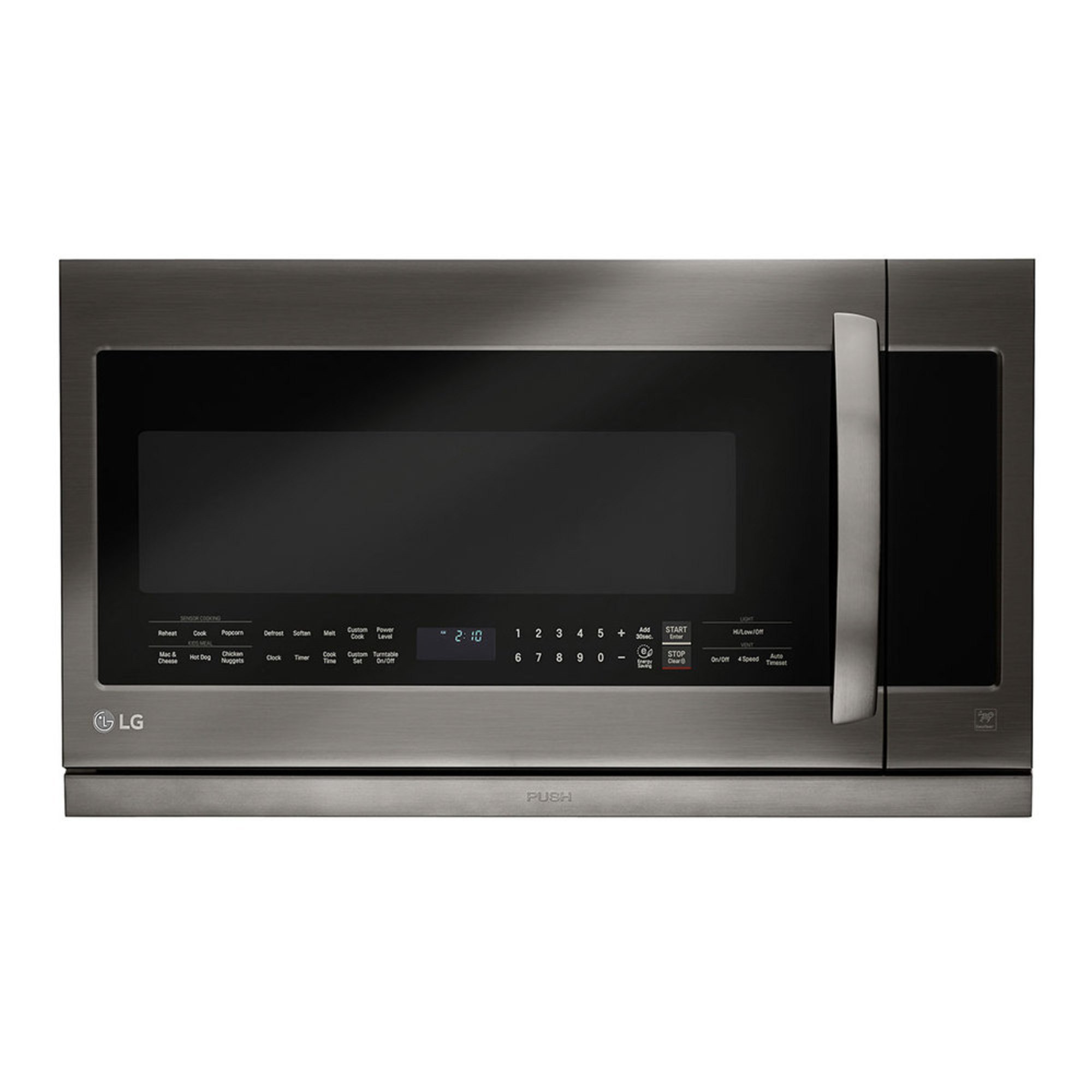 Lg 2.2-cu.ft. Over-the-range Microwave Oven, Black Diamond (lmhm2237bd ...